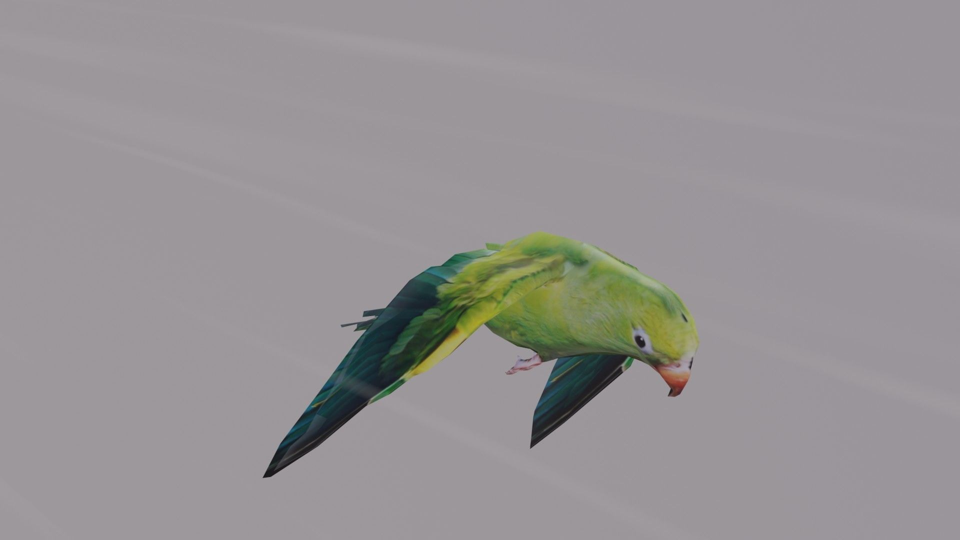 3D model well modeled lowpoly Parrot VR / AR / low-poly | CGTrader