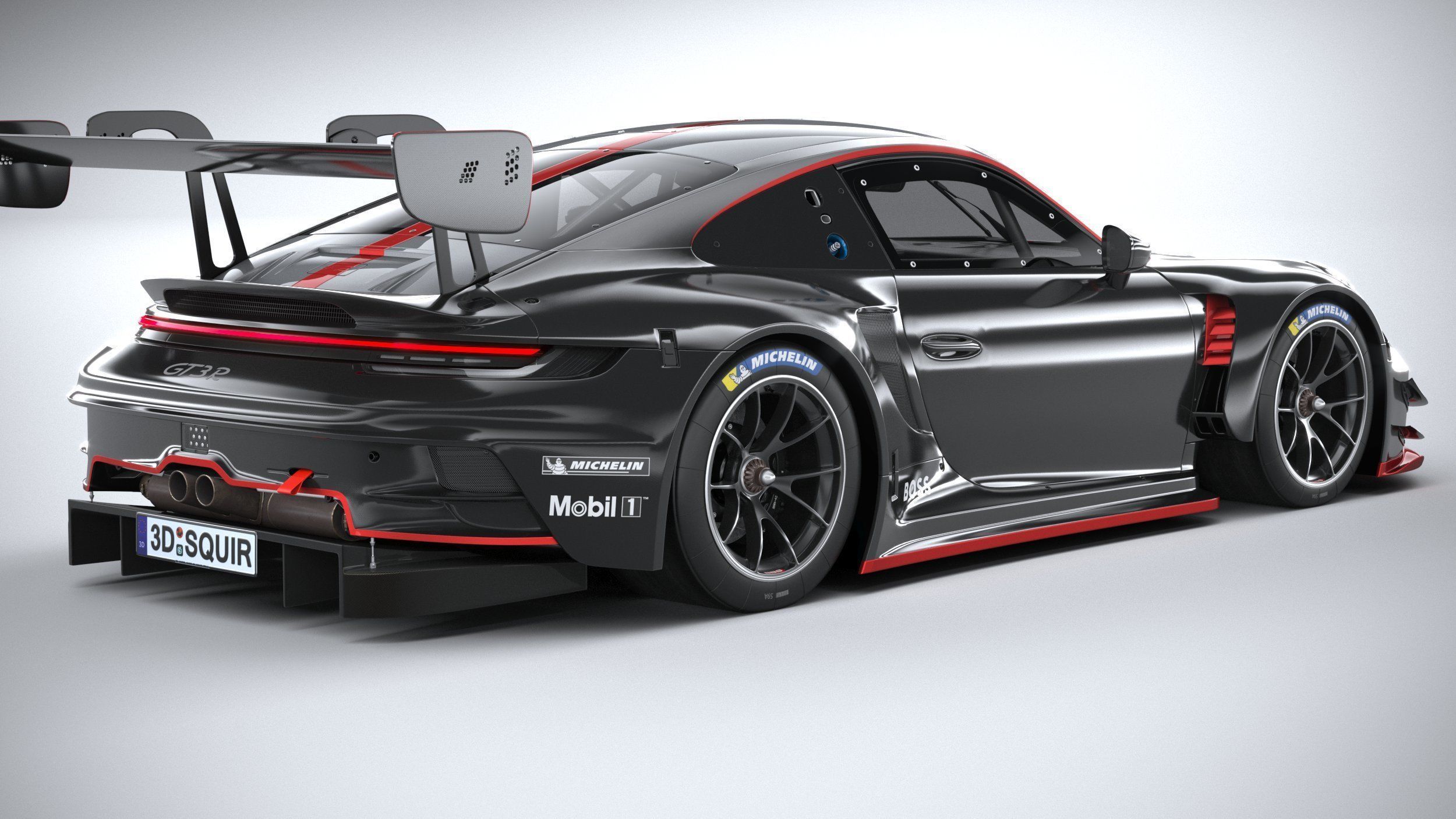 Porsche 911 GT3R 2023 3D model | CGTrader