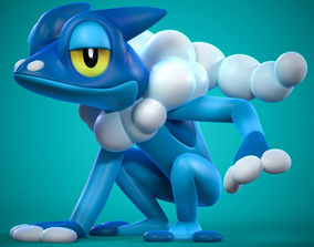 Frogadier 3D Models | CGTrader