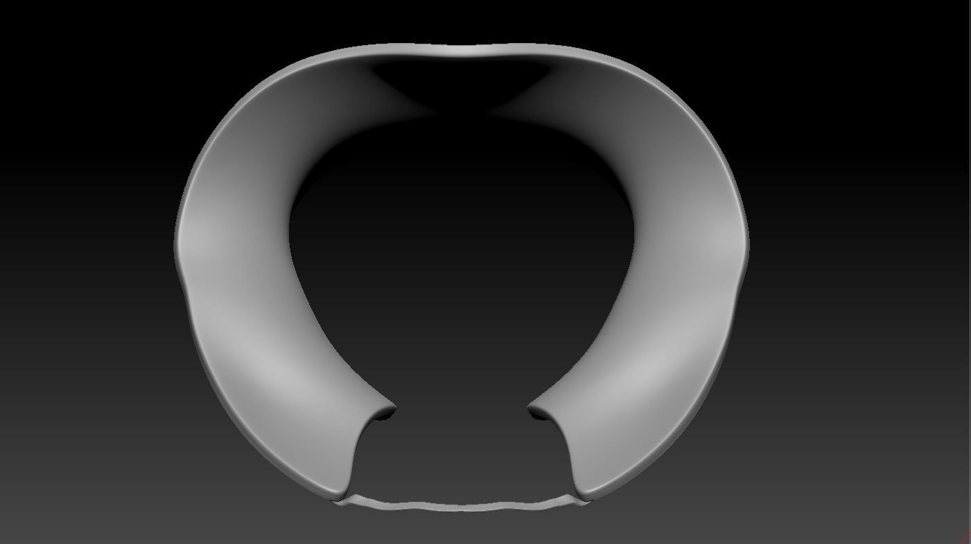 High-poly model Neck armor 3D model | CGTrader