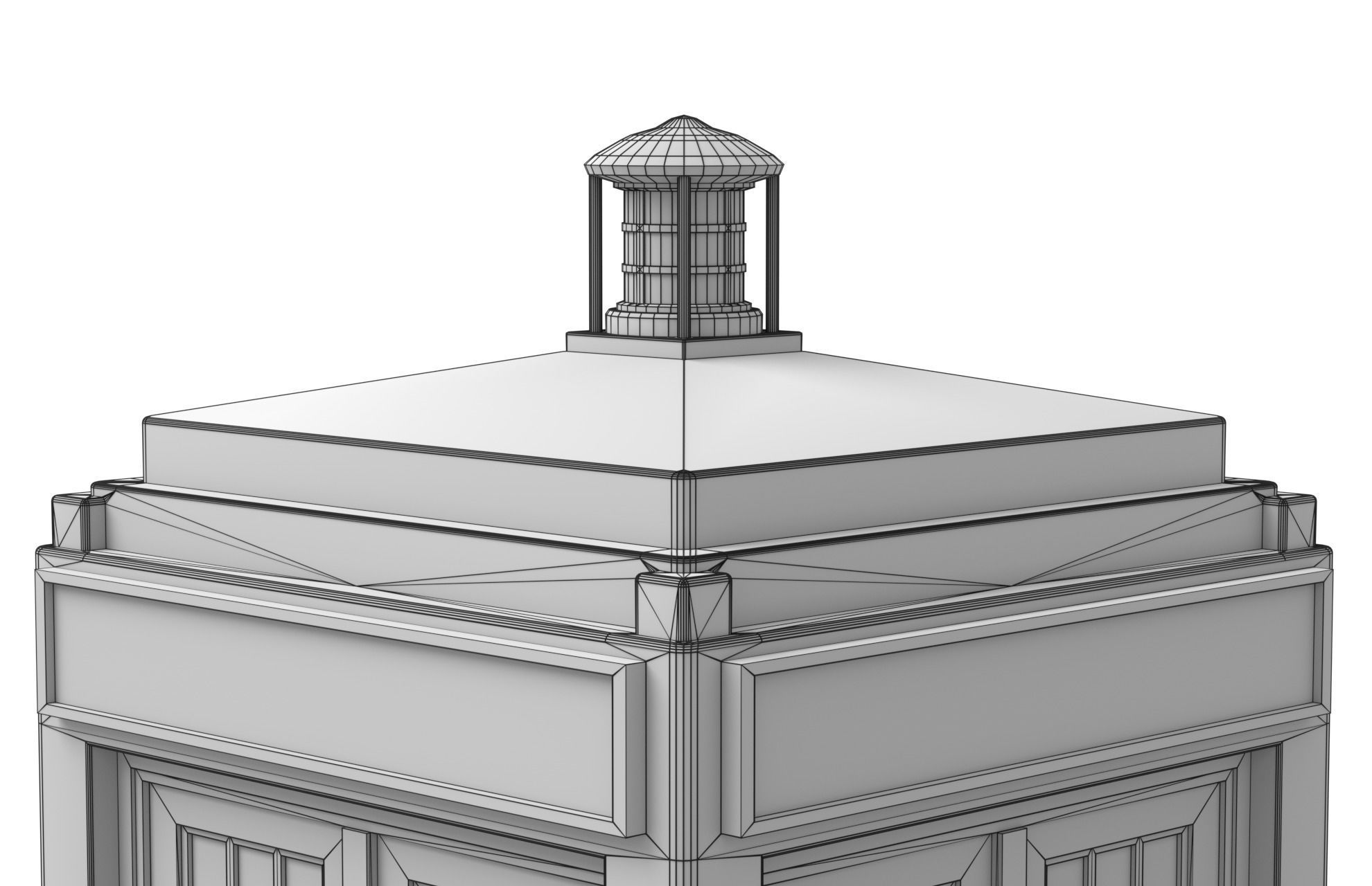 TARDIS police box 3D model | CGTrader
