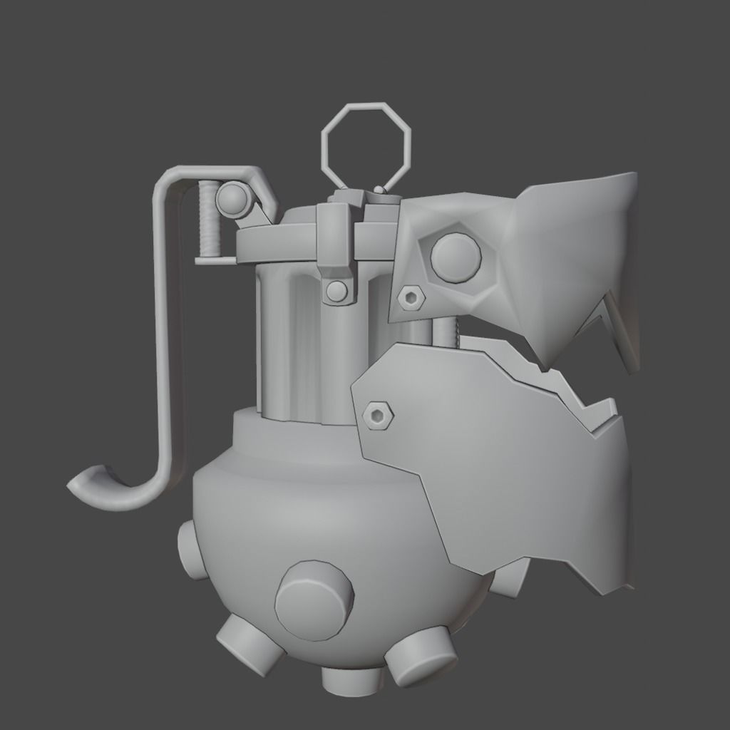3D model Jinx grenade VR / AR / low-poly | CGTrader