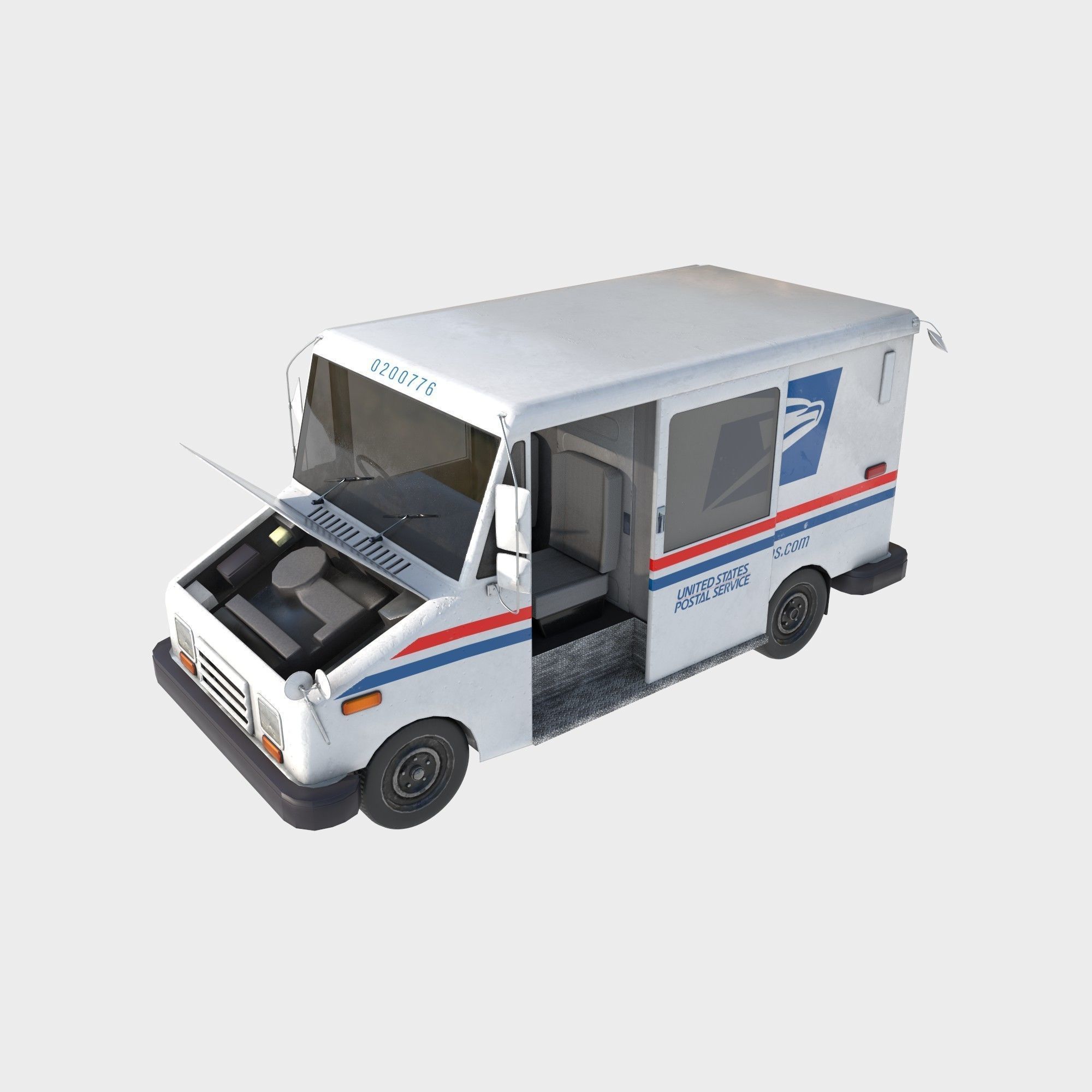 3D model Grumman LLV USA post VR / AR / low-poly | CGTrader