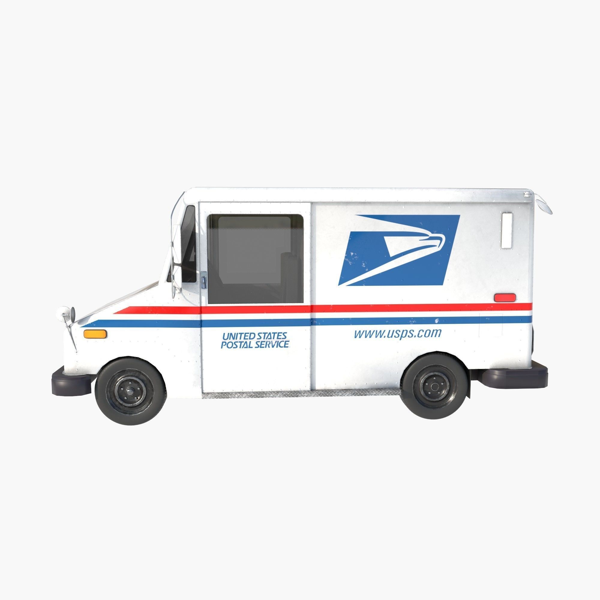 3D model Grumman LLV USA post VR / AR / low-poly | CGTrader