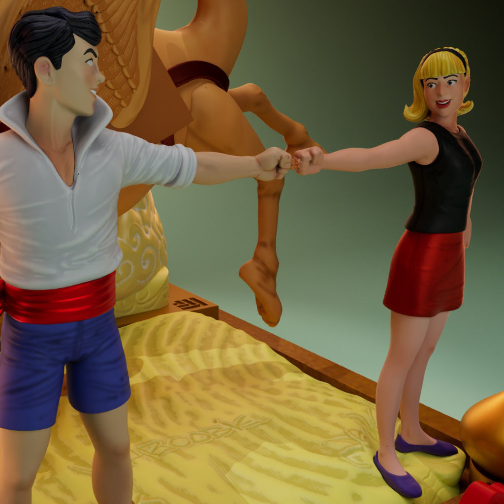 Shazzan-Epic Diorama 5 3D model 3D printable | CGTrader