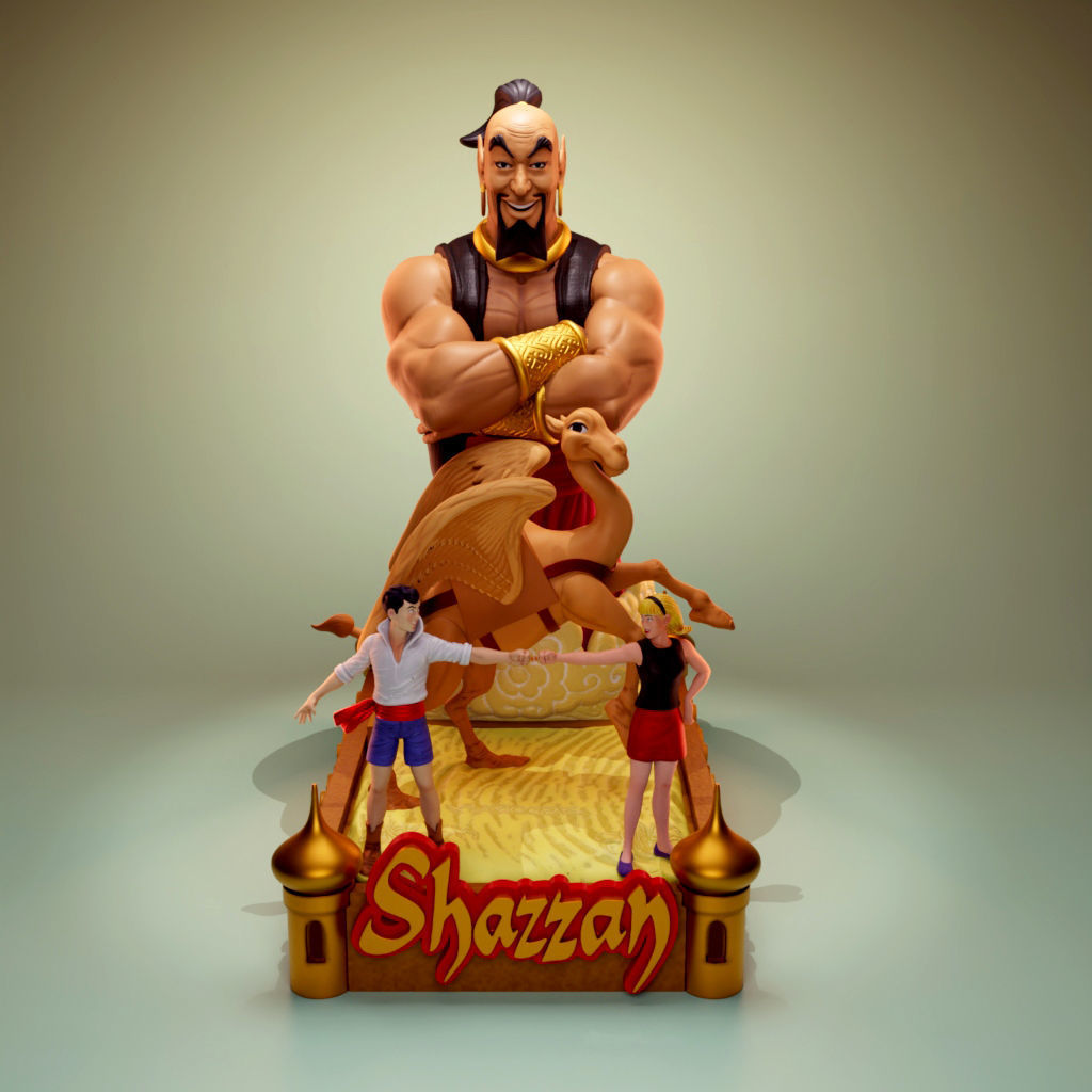 Shazzan-Epic Diorama 5 3D model 3D printable | CGTrader