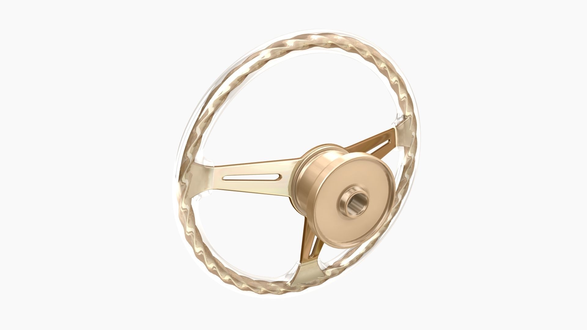 3D model Hitman Twist Gold steering wheel VR / AR / low-poly | CGTrader