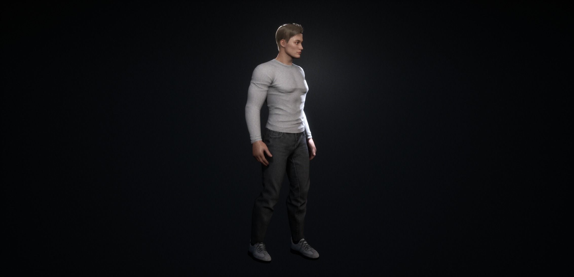 GAME CHARACTER - Modern Guy Ryan - M1 3D model animated rigged | CGTrader