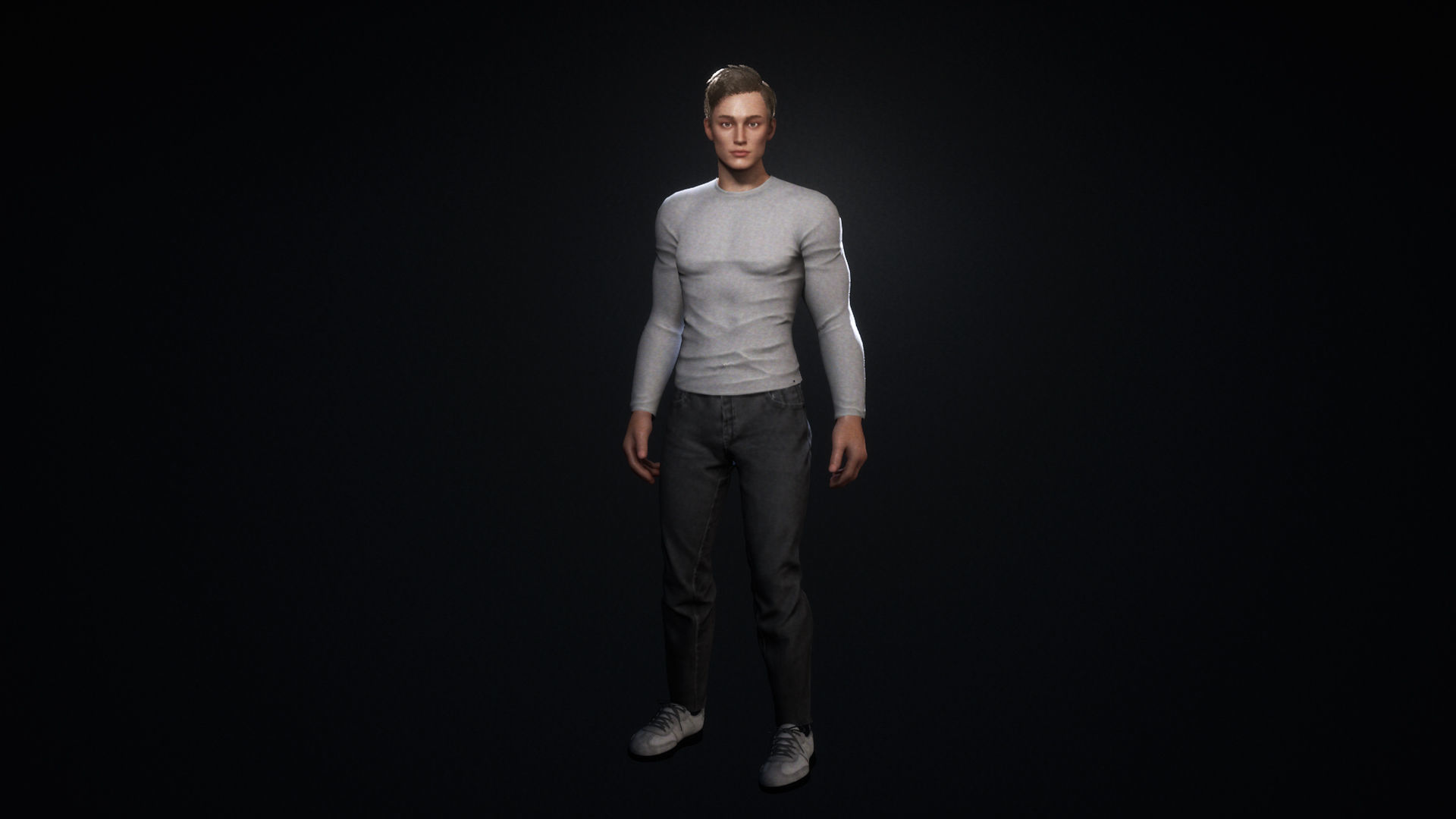 GAME CHARACTER - Modern Guy Ryan - M1 3D model animated rigged | CGTrader