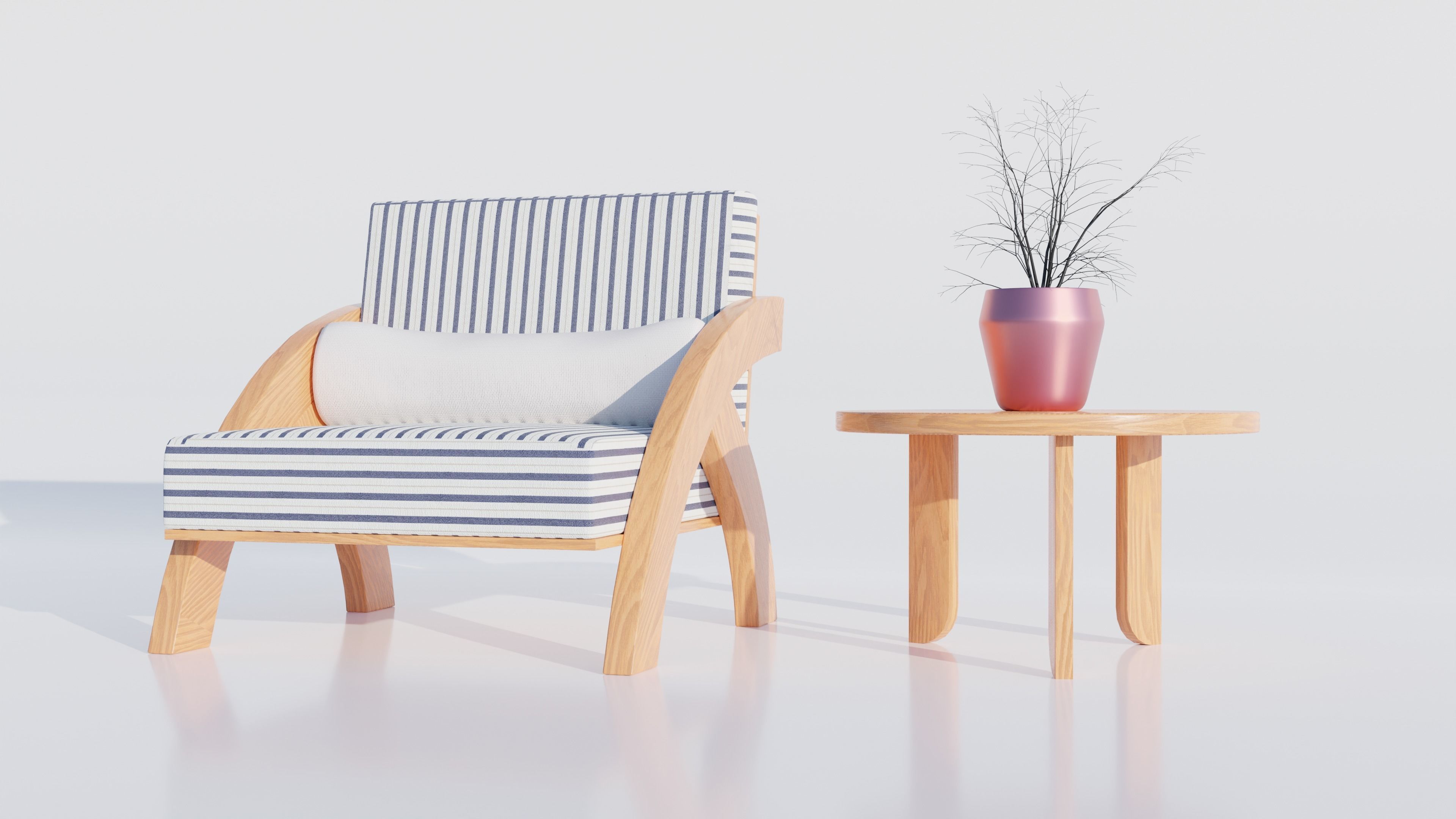 Arch Sofa Design 3D model | CGTrader