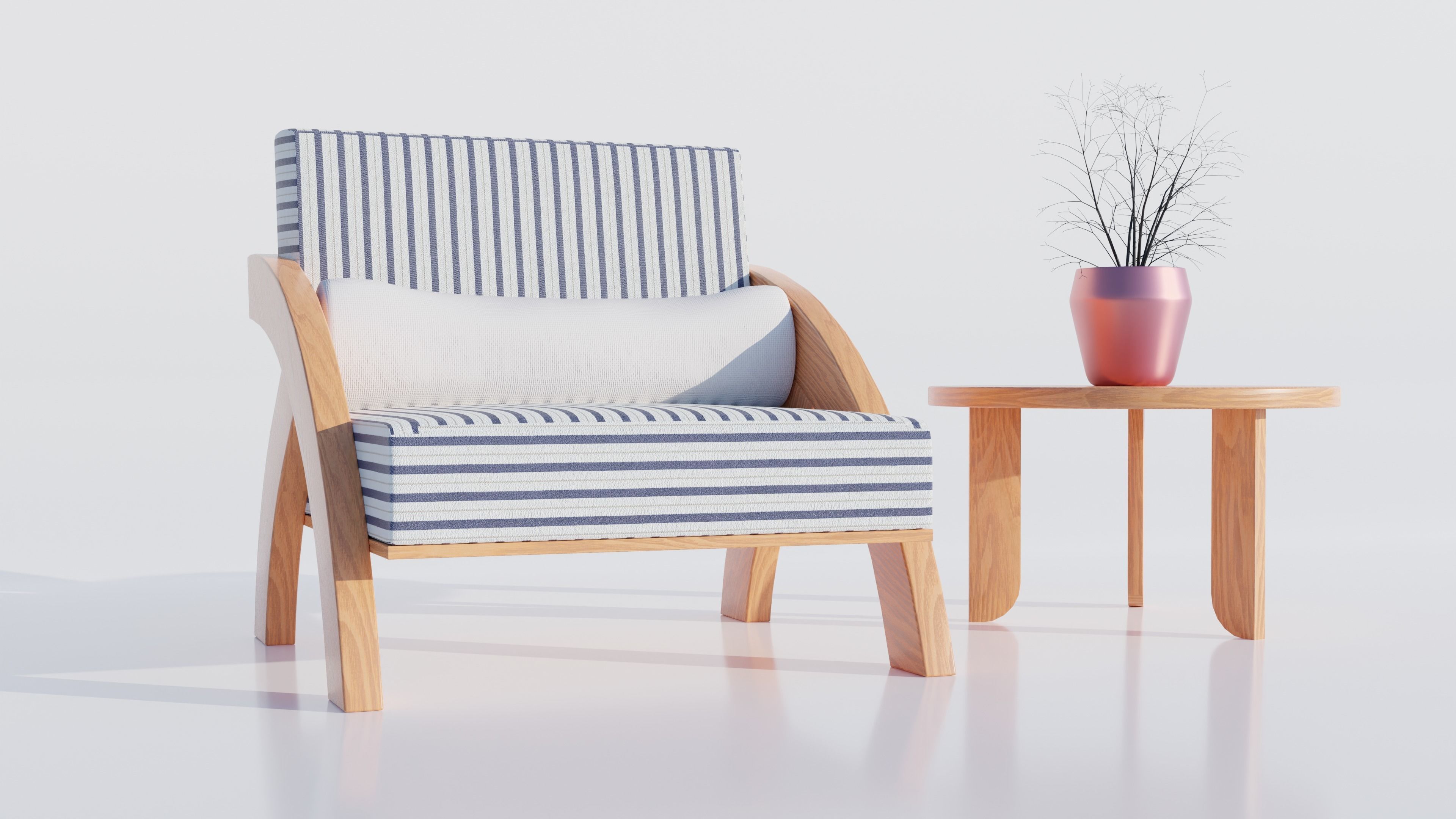 Arch Sofa Design 3D model | CGTrader