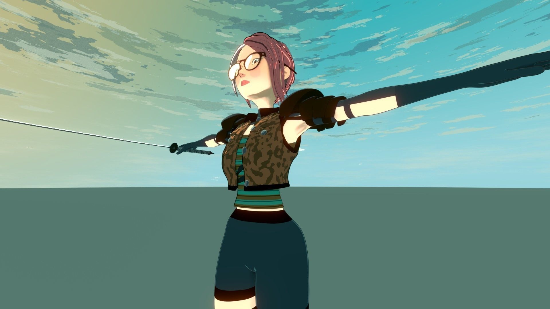 ACTION STEF 3D model rigged | CGTrader