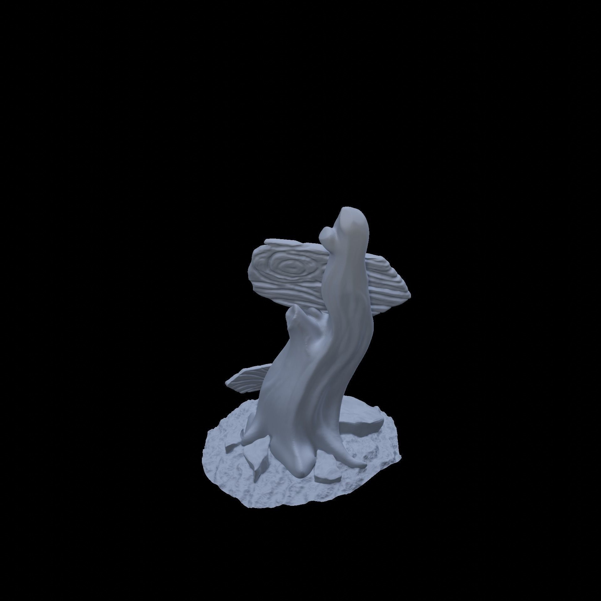 Dark Forest Crude Signs 3D model 3D printable | CGTrader