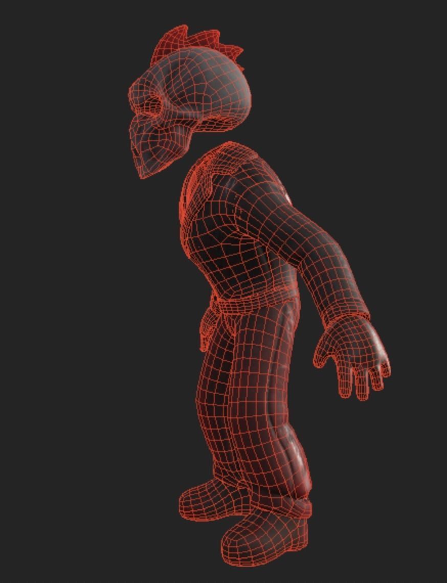 3D model Psycho rider VR / AR / low-poly | CGTrader