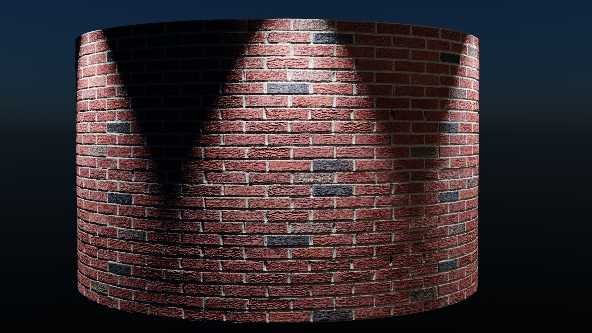 3D model Red Brick Material Tileable HD 16bit Height Map VR / AR / low-poly | CGTrader