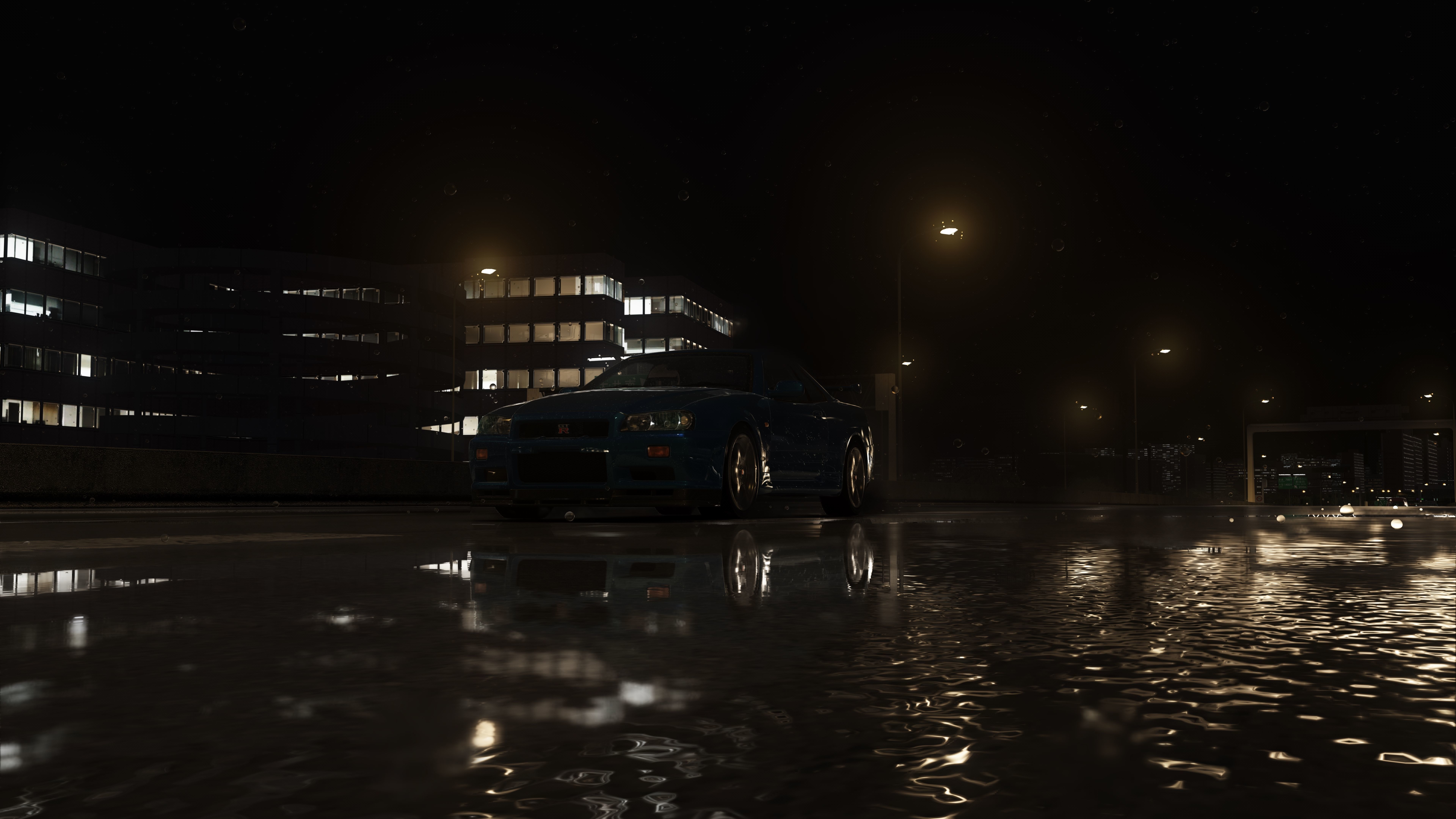 3D model Nissan skyline r34 gtr VR / AR / low-poly | CGTrader