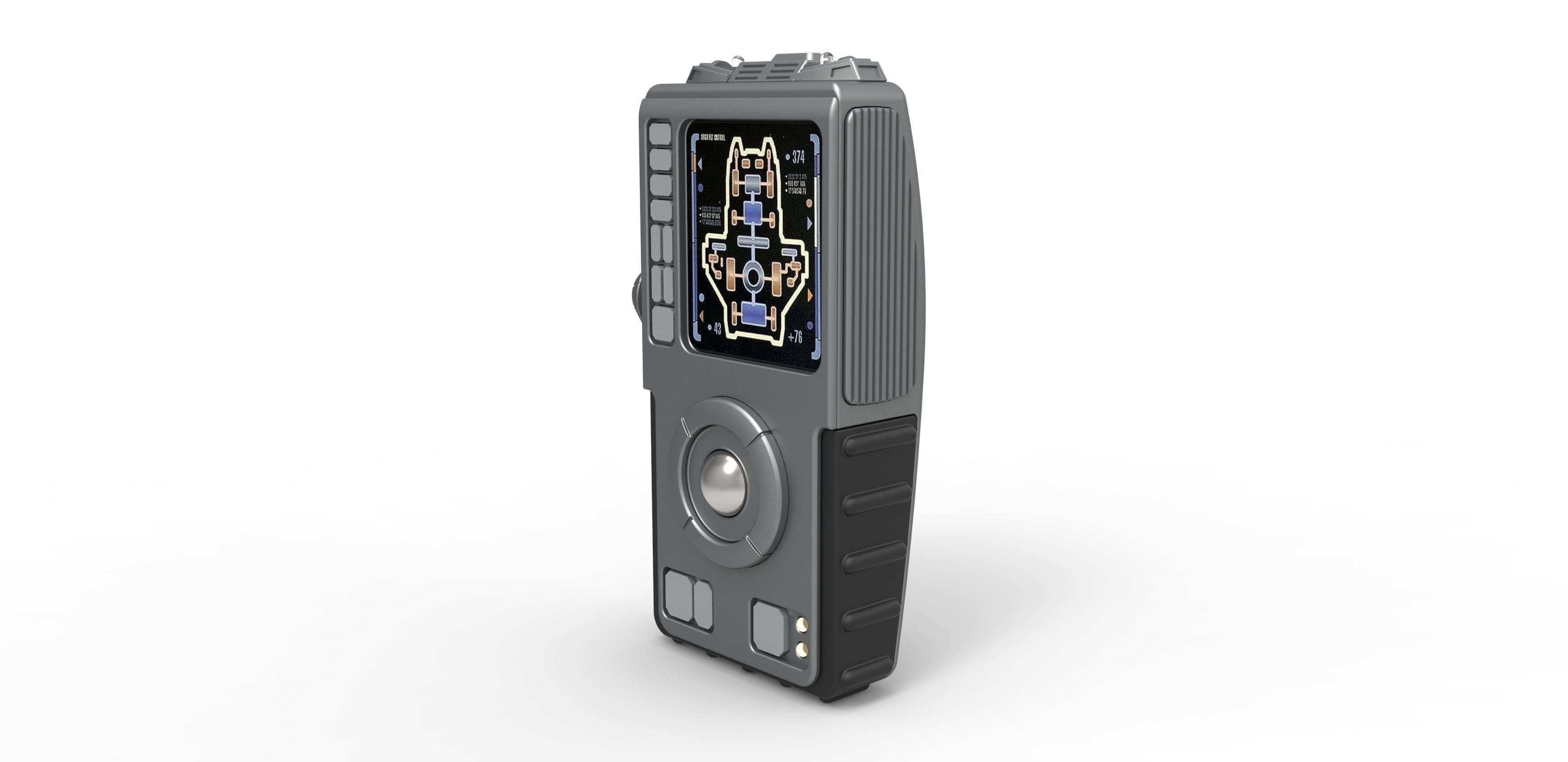 Argo Remote Control from Star Trek Nemesis 3D model 3D printable | CGTrader