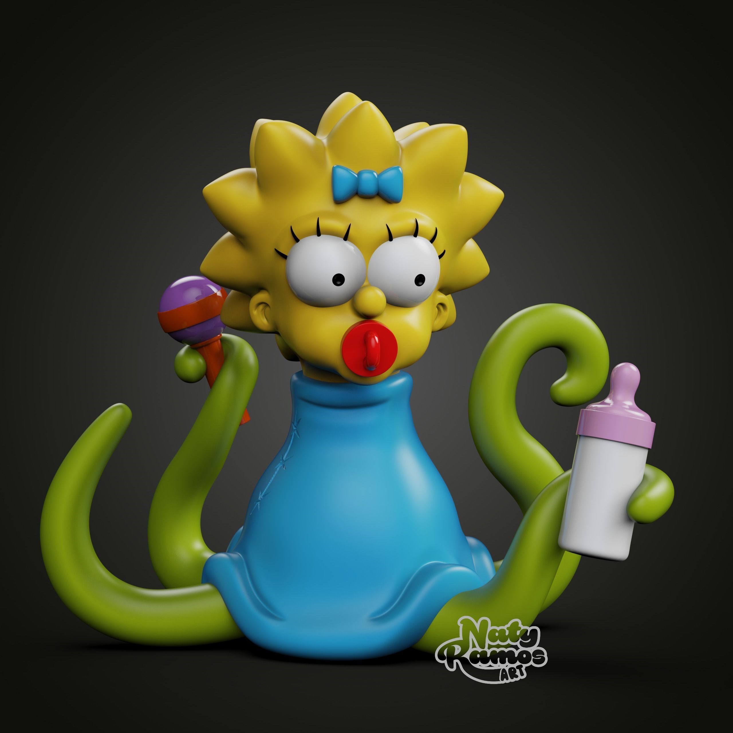 MAGGIE ALIEN BUENA 3D model 3D printable | CGTrader