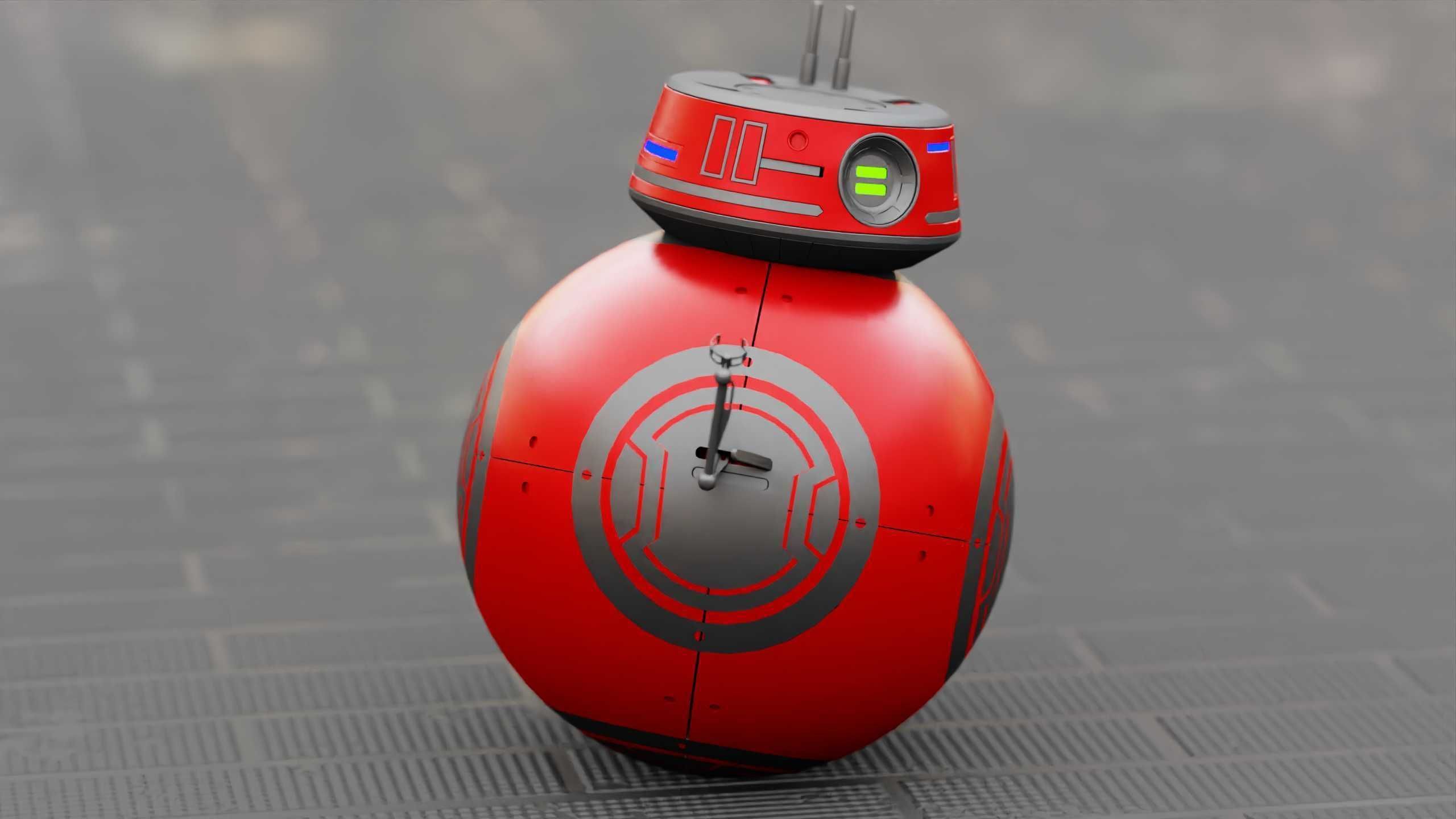 BB7 DROID RIGGED CHARACTER 3D model rigged | CGTrader