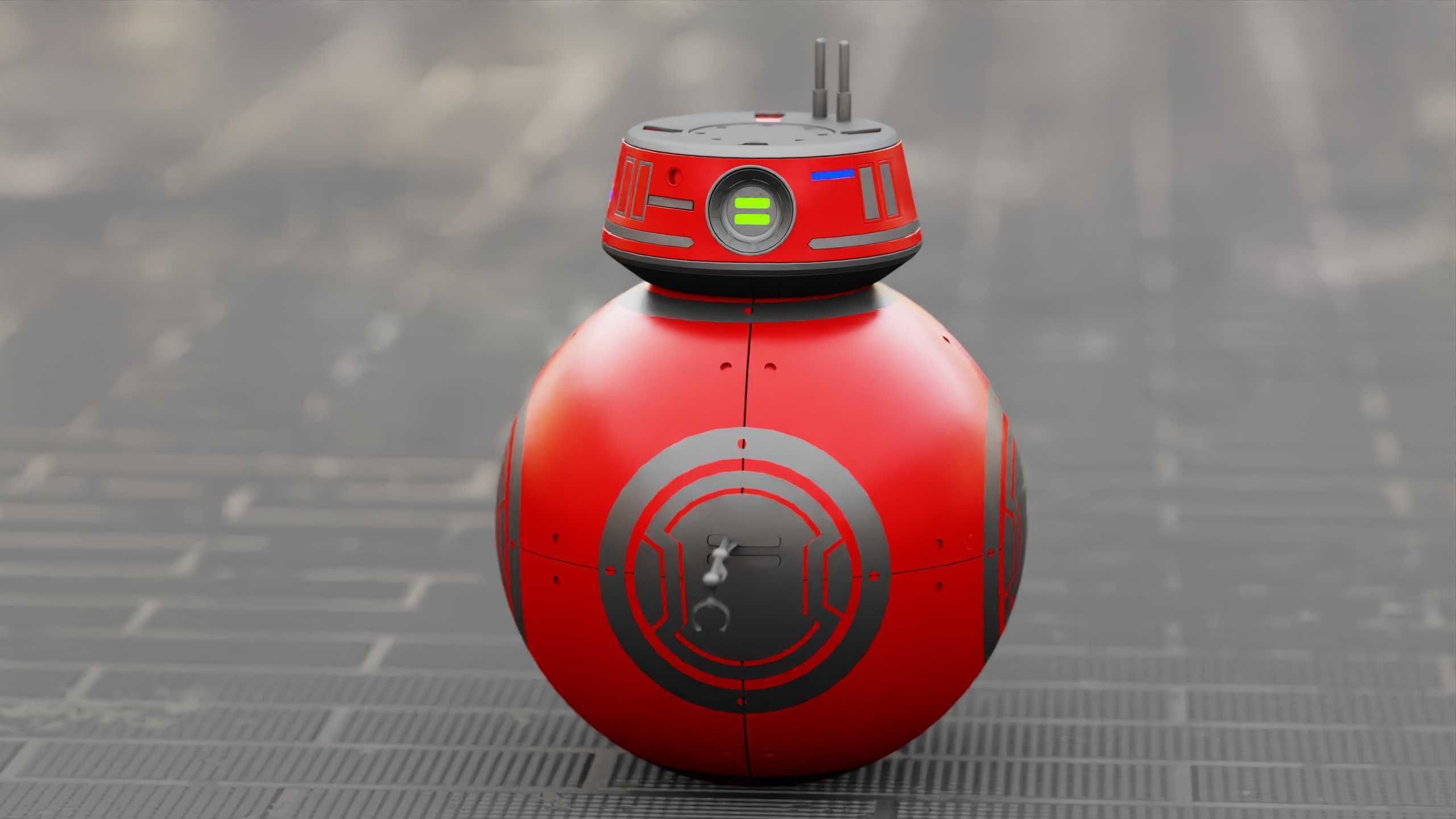 BB7 DROID RIGGED CHARACTER 3D model rigged | CGTrader