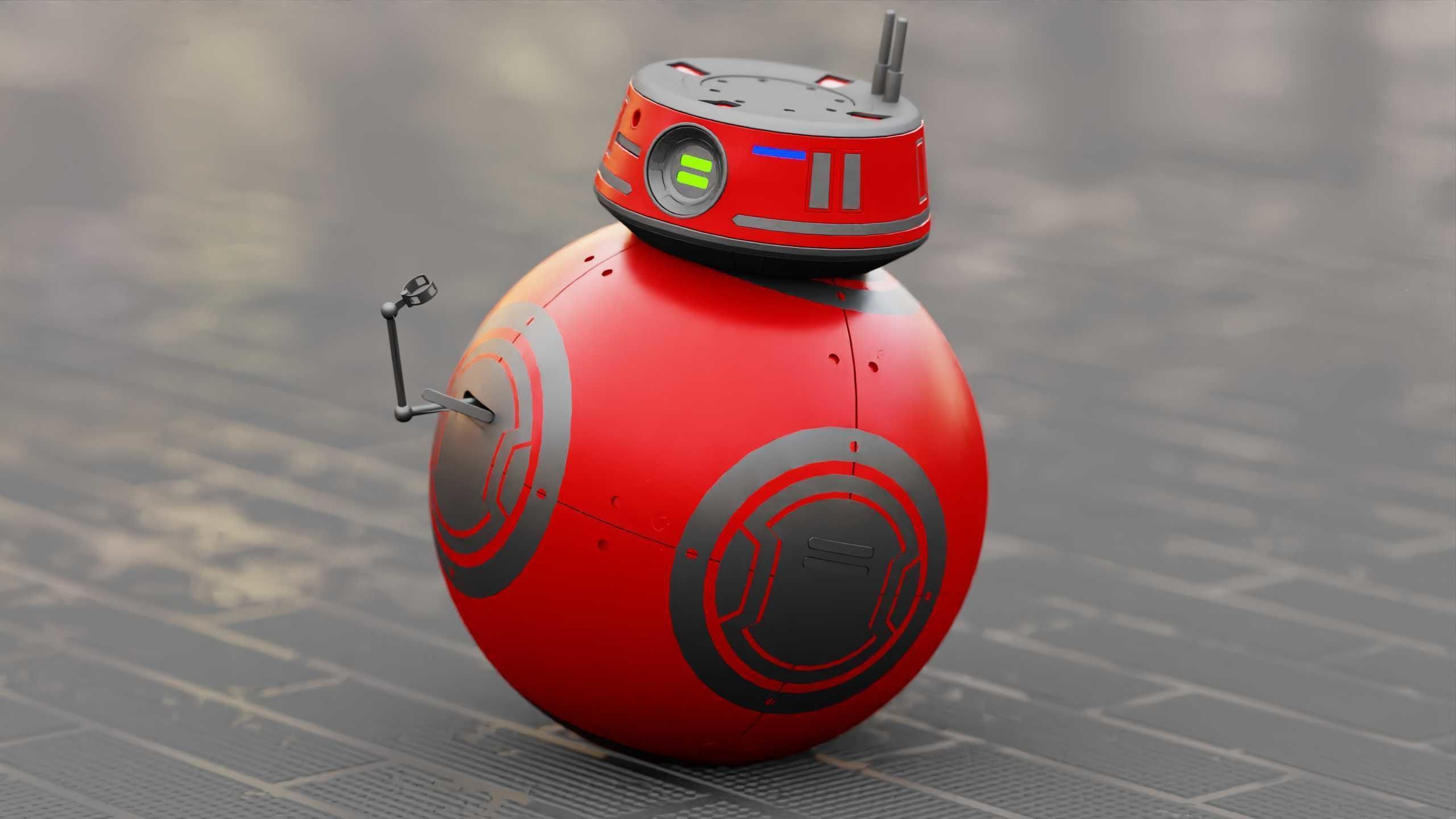 BB7 DROID RIGGED CHARACTER 3D model rigged | CGTrader