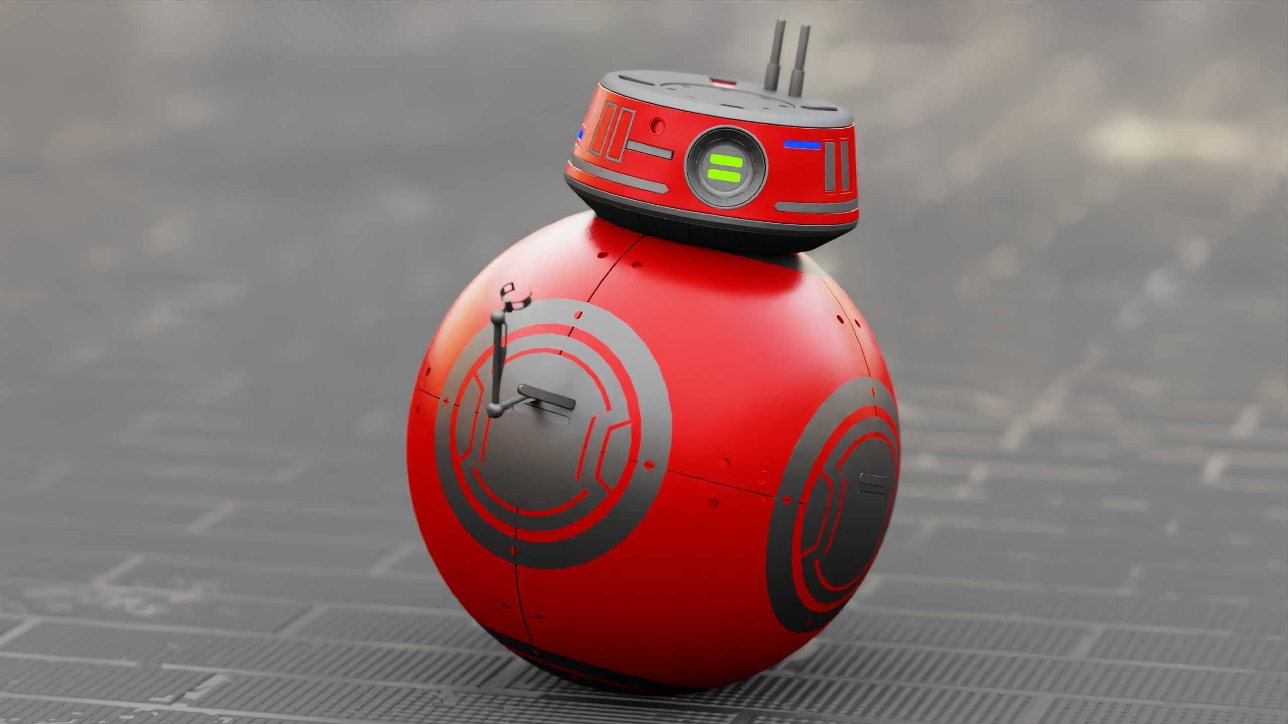 BB7 DROID RIGGED CHARACTER 3D model rigged | CGTrader
