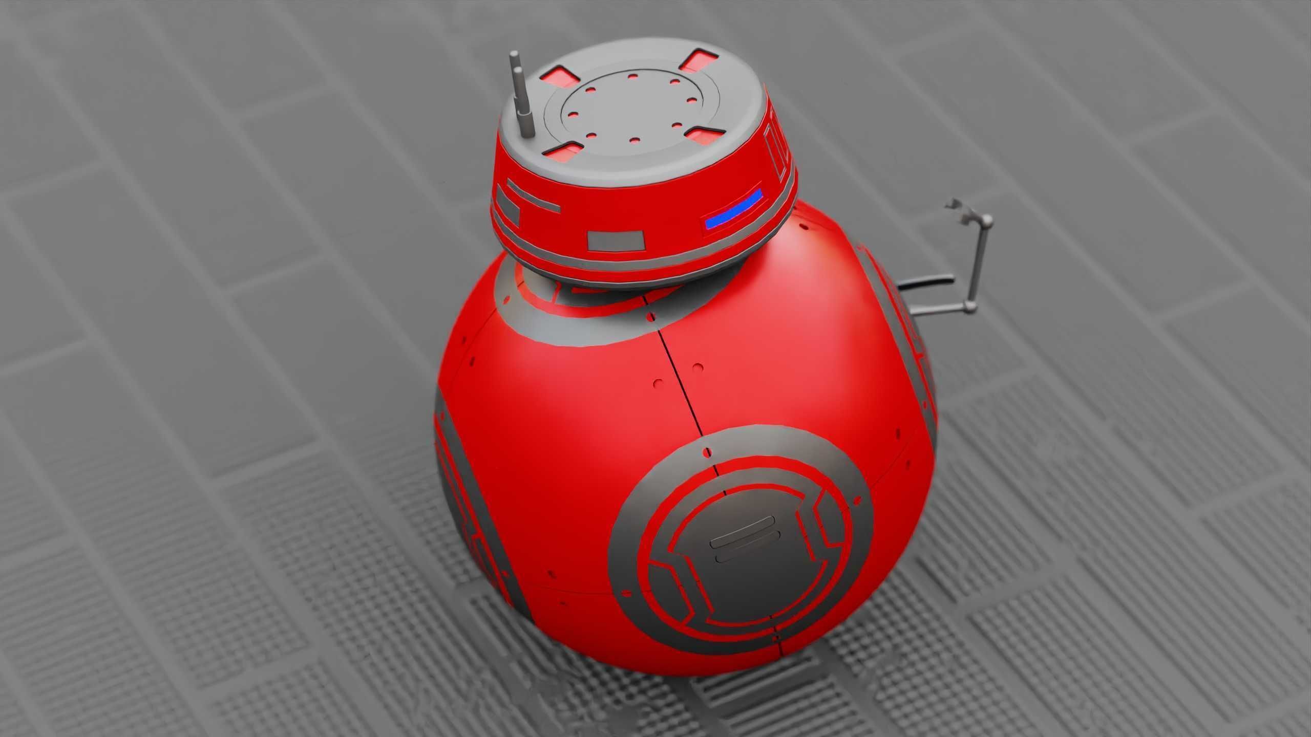 BB7 DROID RIGGED CHARACTER 3D model rigged | CGTrader