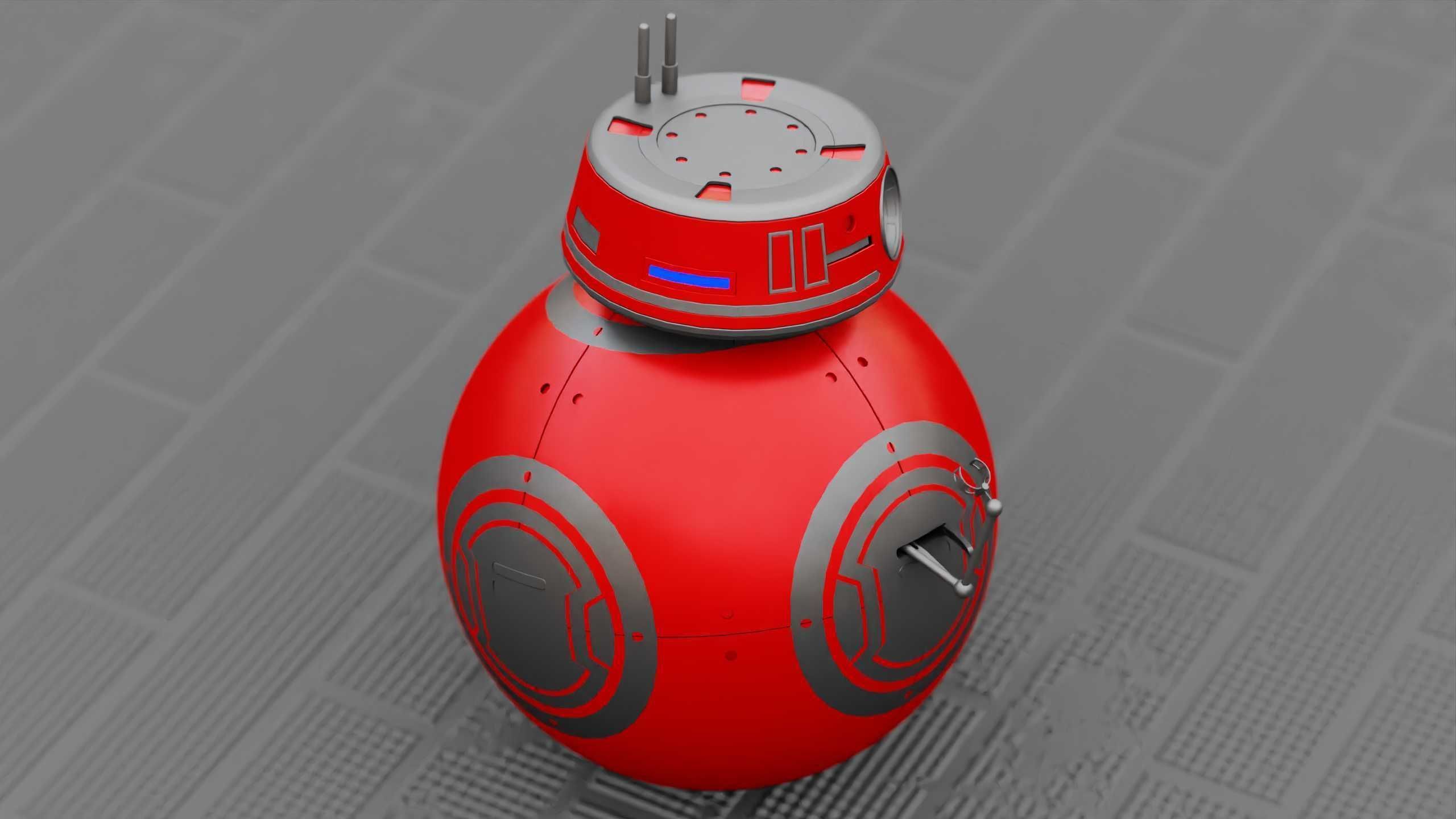 BB7 DROID RIGGED CHARACTER 3D model rigged | CGTrader