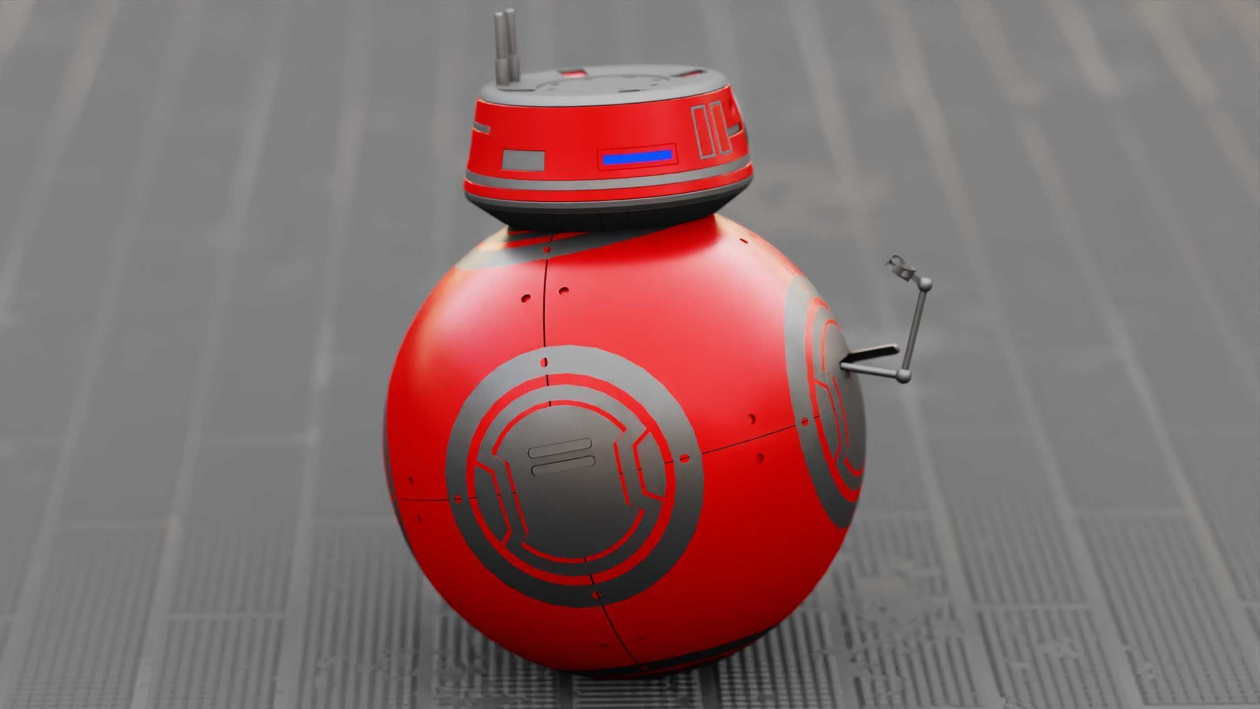 BB7 DROID RIGGED CHARACTER 3D model rigged | CGTrader