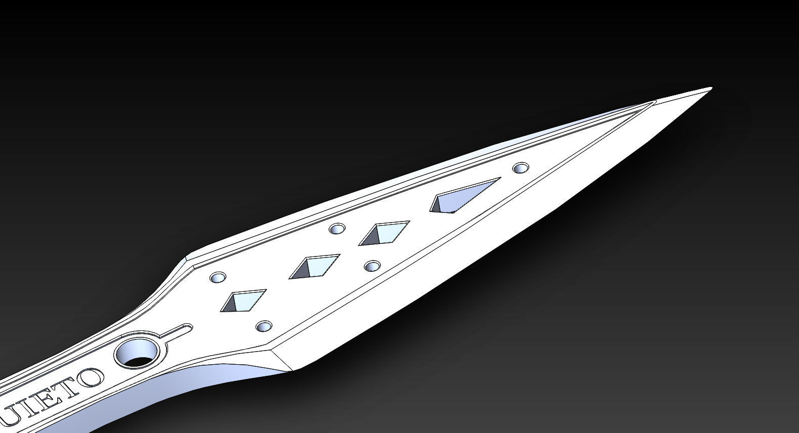 Apex legends 3d printable kunai 3D model 3D printable | CGTrader