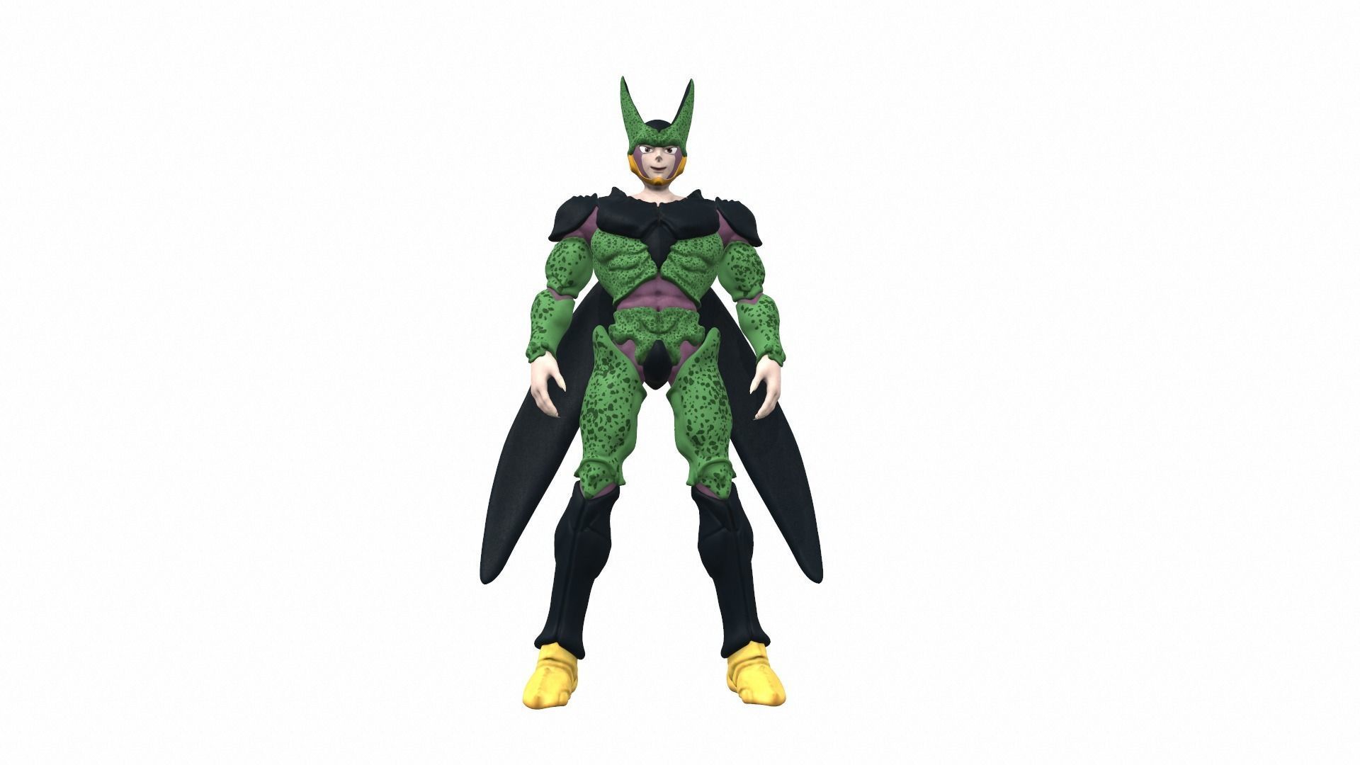Perfect Cell from Dragon Ball 3D model | CGTrader