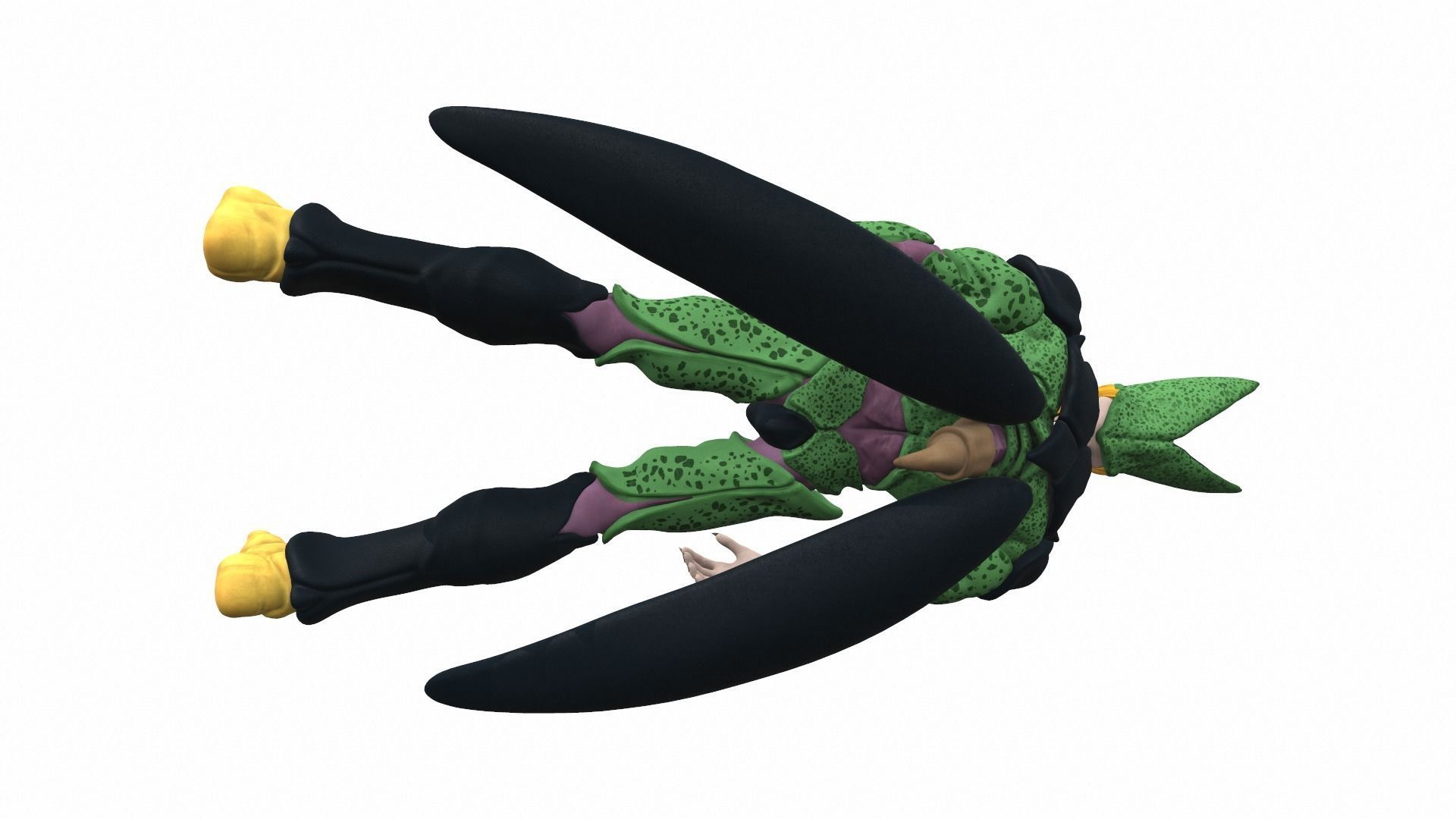 Perfect Cell from Dragon Ball 3D model | CGTrader
