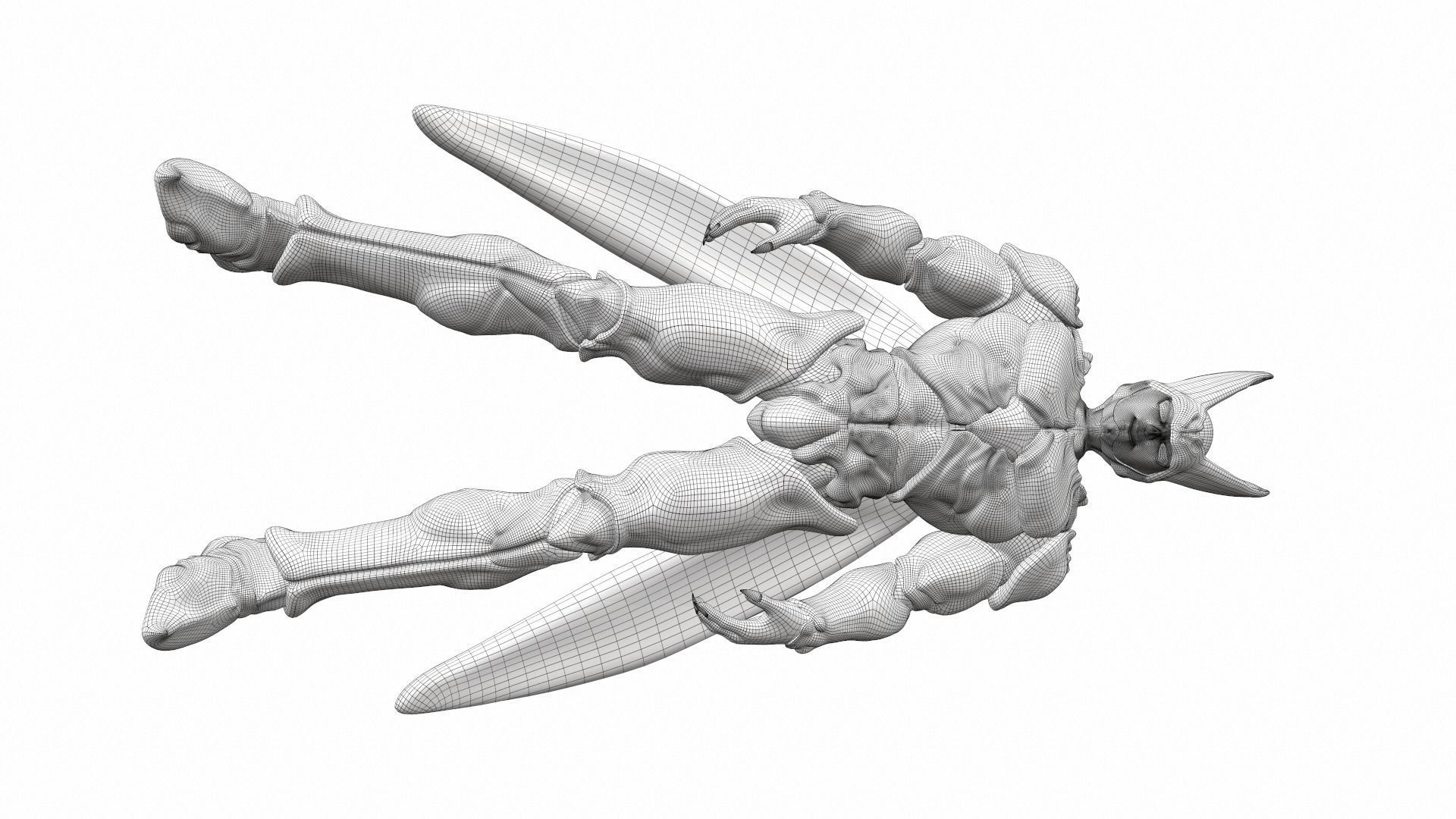 Perfect Cell from Dragon Ball 3D model | CGTrader