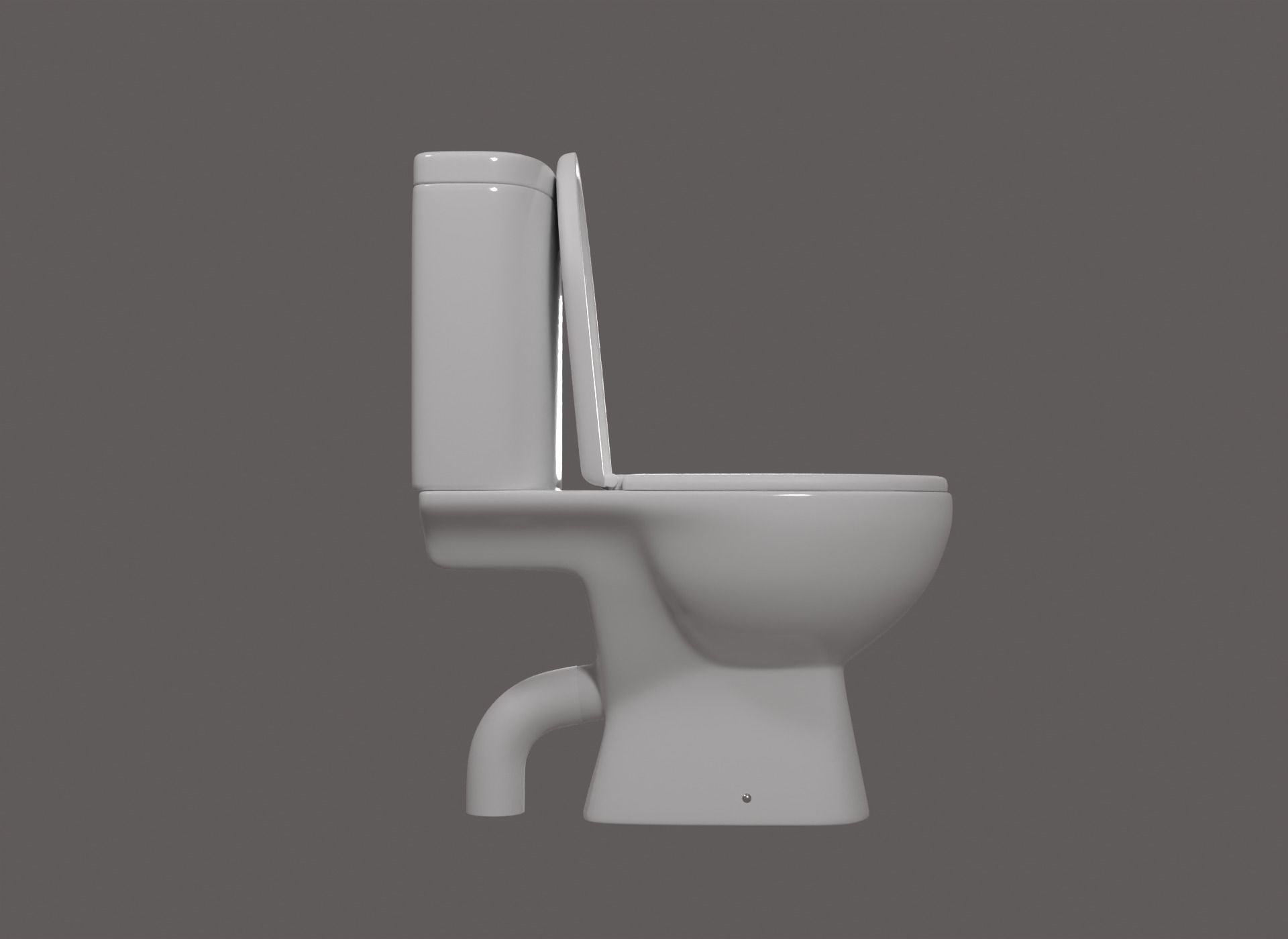 Toilet Lavatory hp 3D model | CGTrader