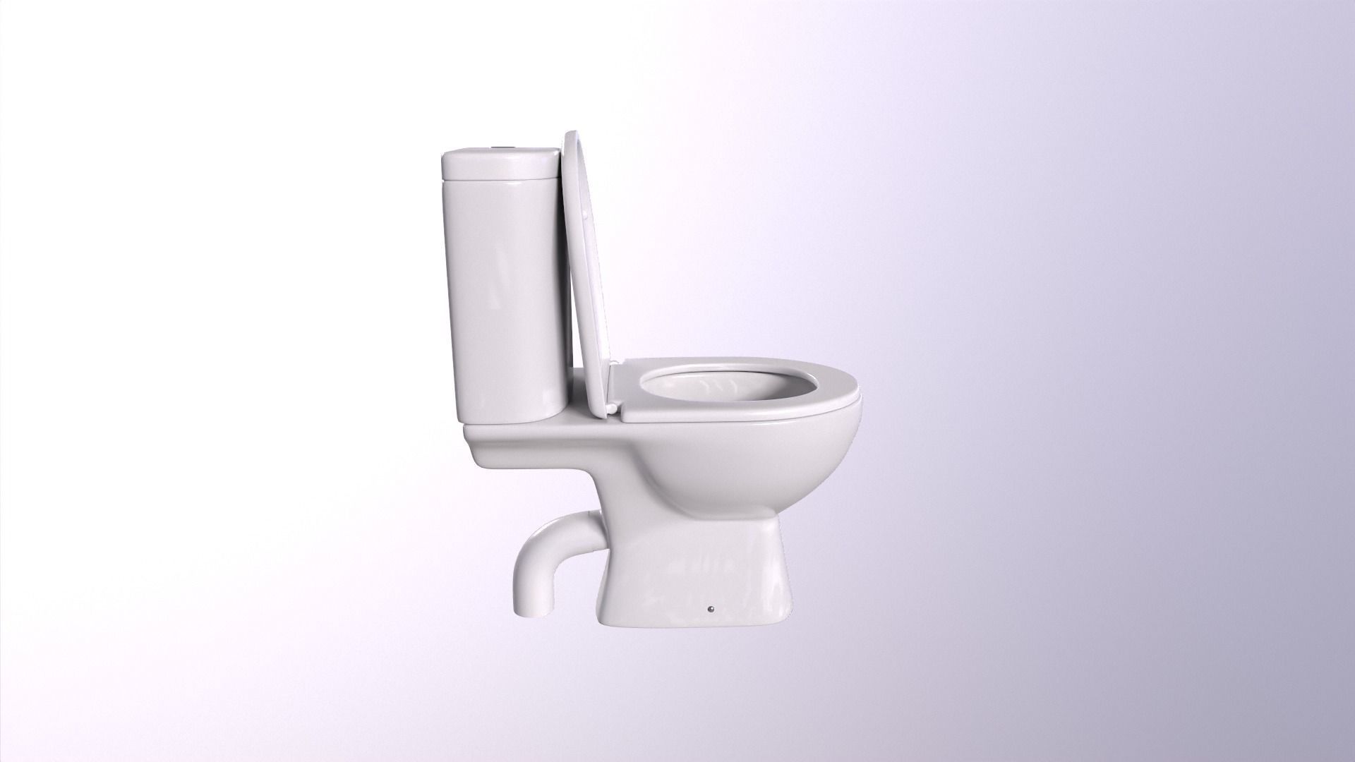 Toilet Lavatory hp 3D model | CGTrader