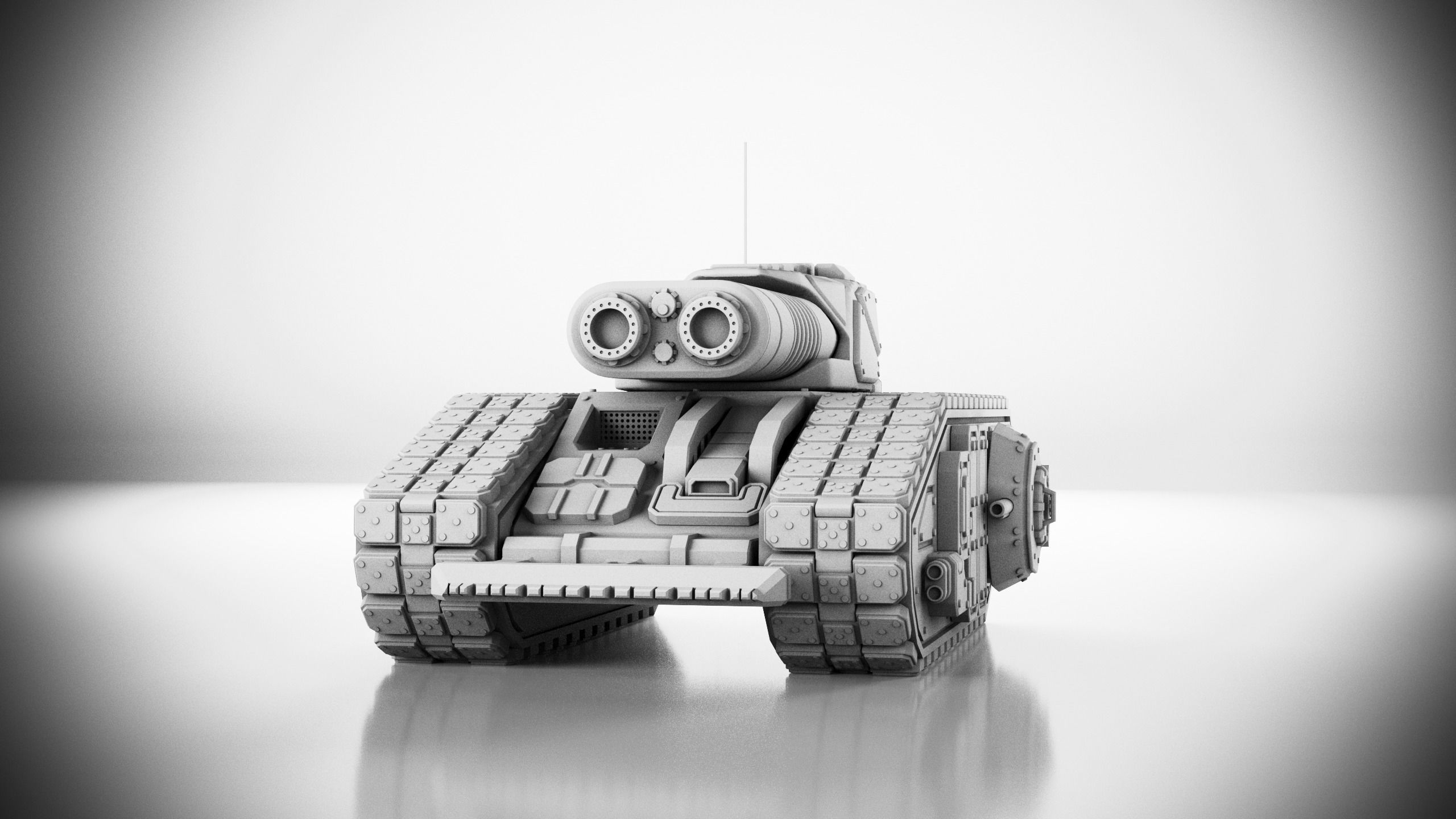 Imperial Heavy Tank 3D model 3D printable | CGTrader