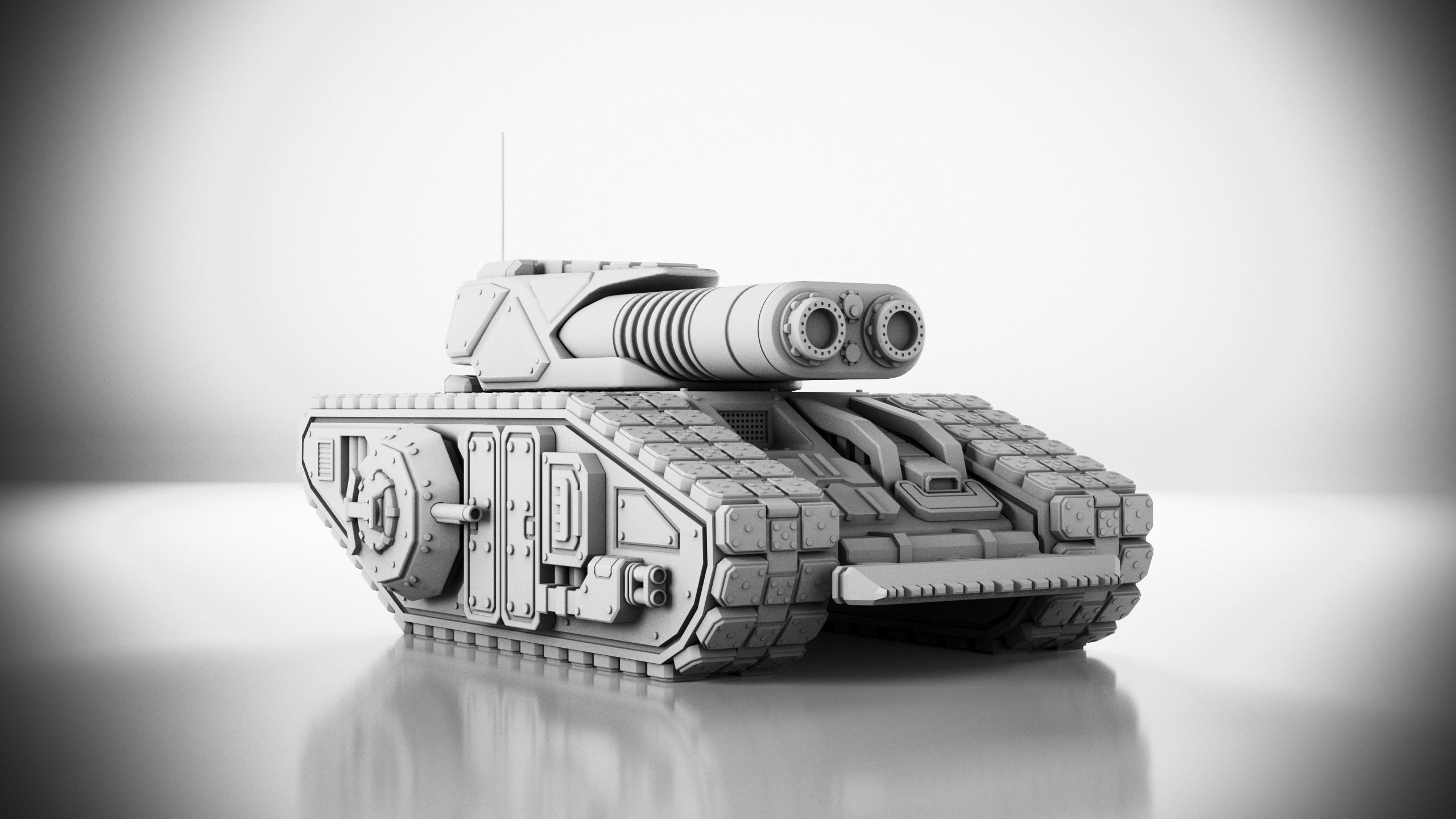 Imperial Heavy Tank 3D model 3D printable | CGTrader