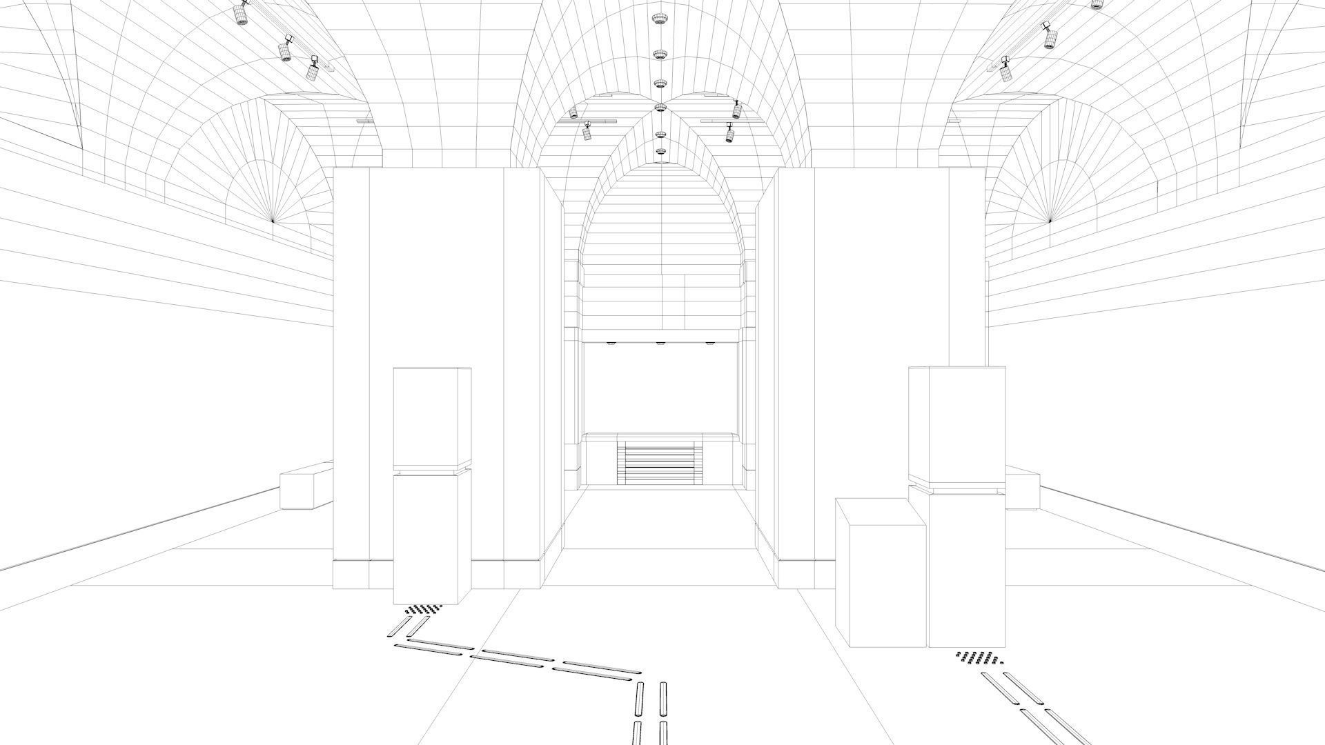 Louvre Museum Interior 3D model | CGTrader