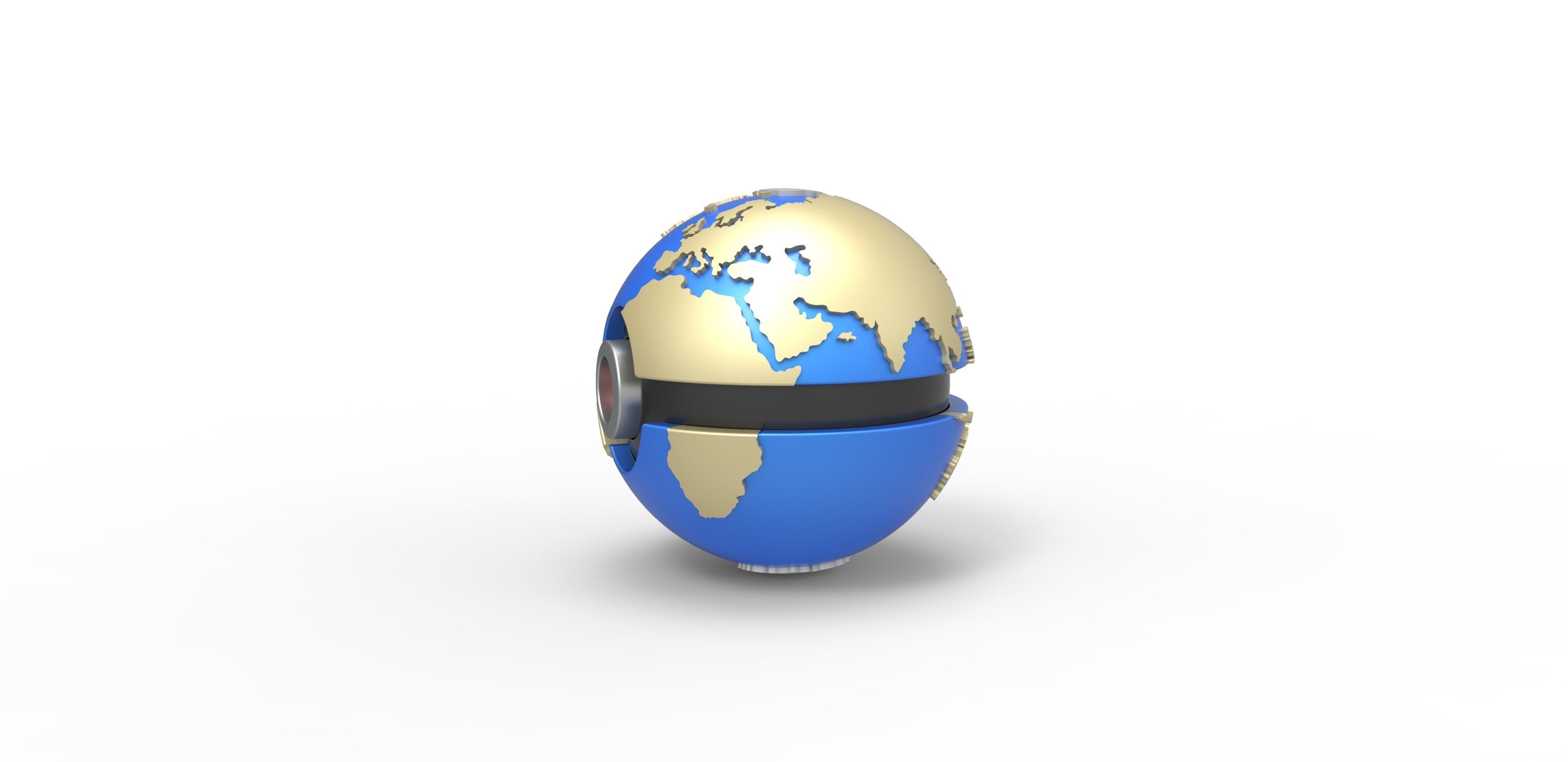 Earth orb 3D model 3D printable | CGTrader