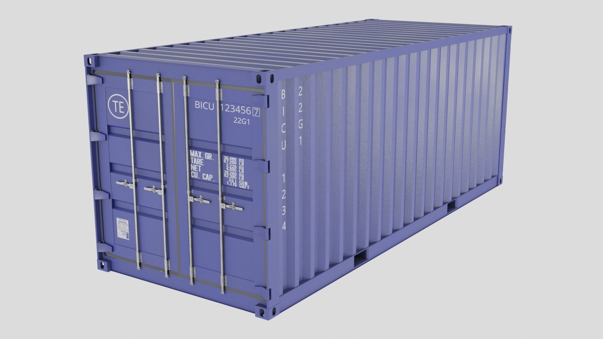 Shipping Container 3D model | CGTrader