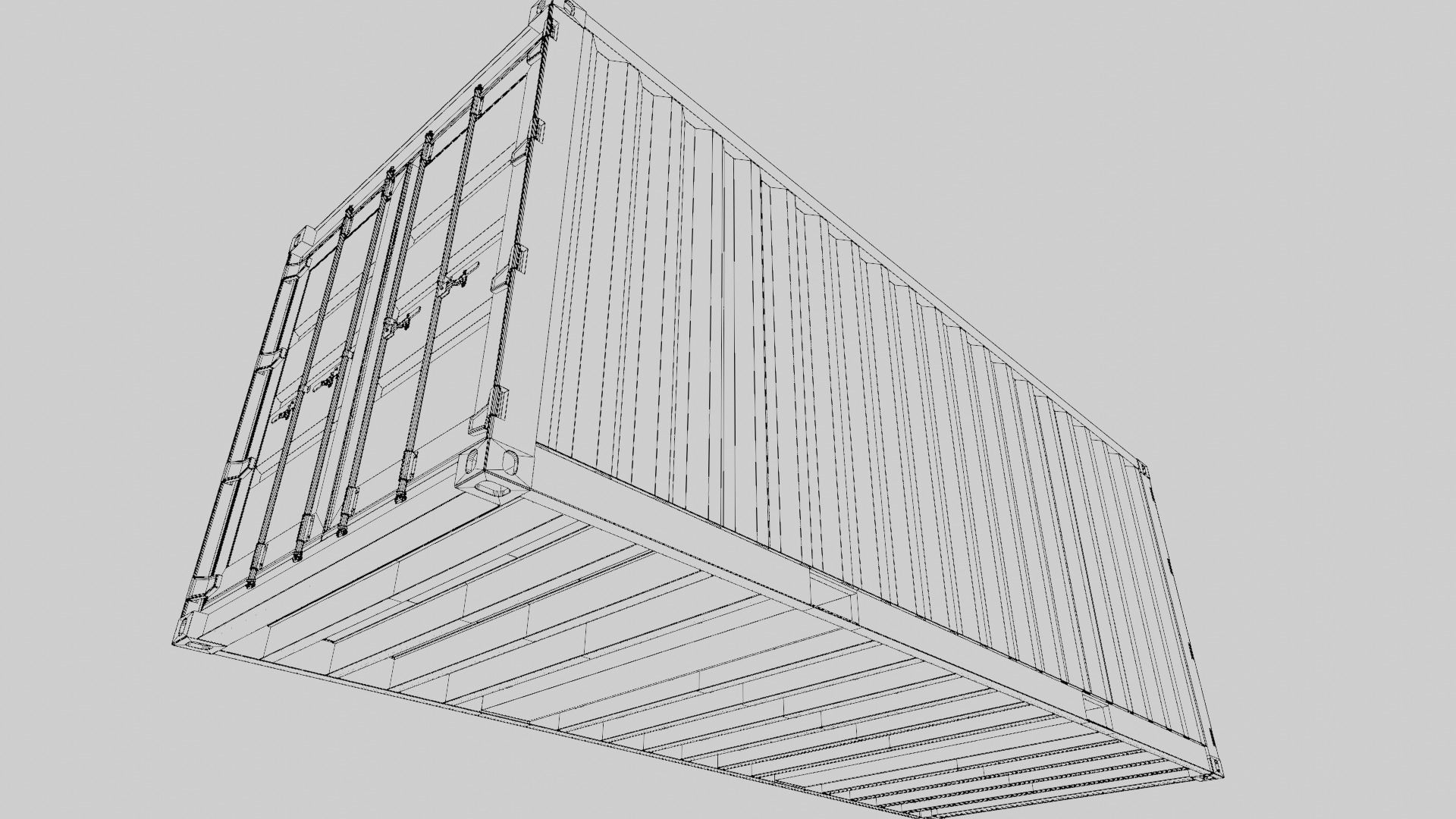 Shipping Container 3D model | CGTrader