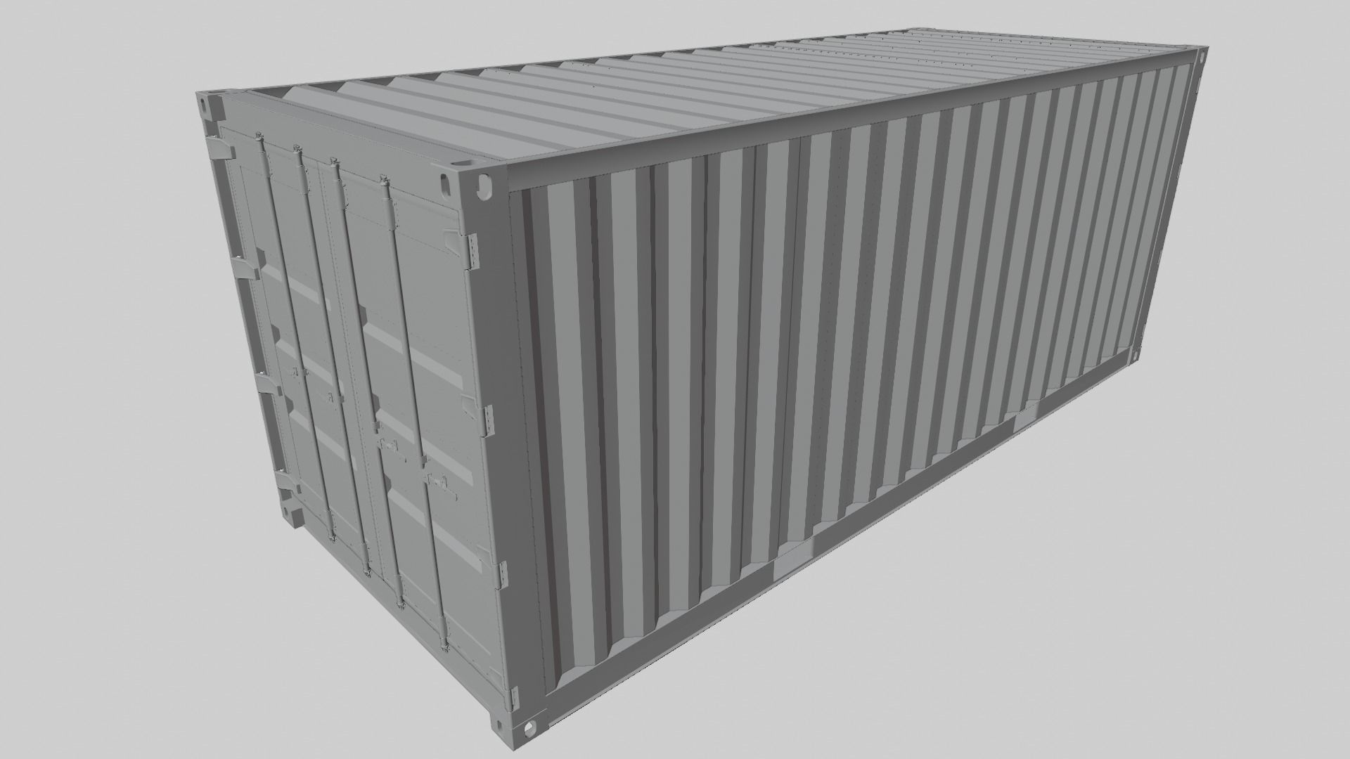 Shipping Container 3D model | CGTrader