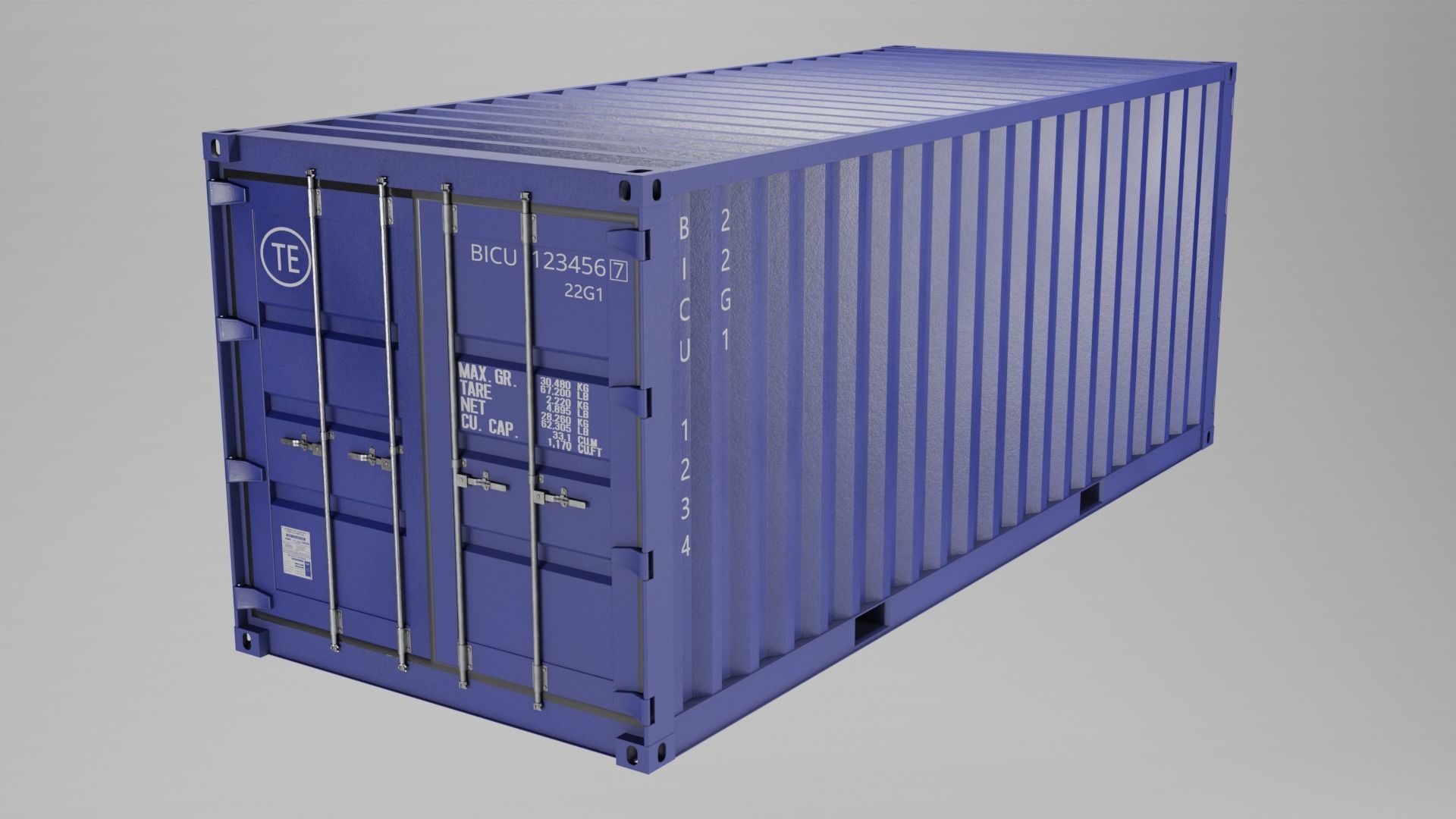 Shipping Container 3D model | CGTrader