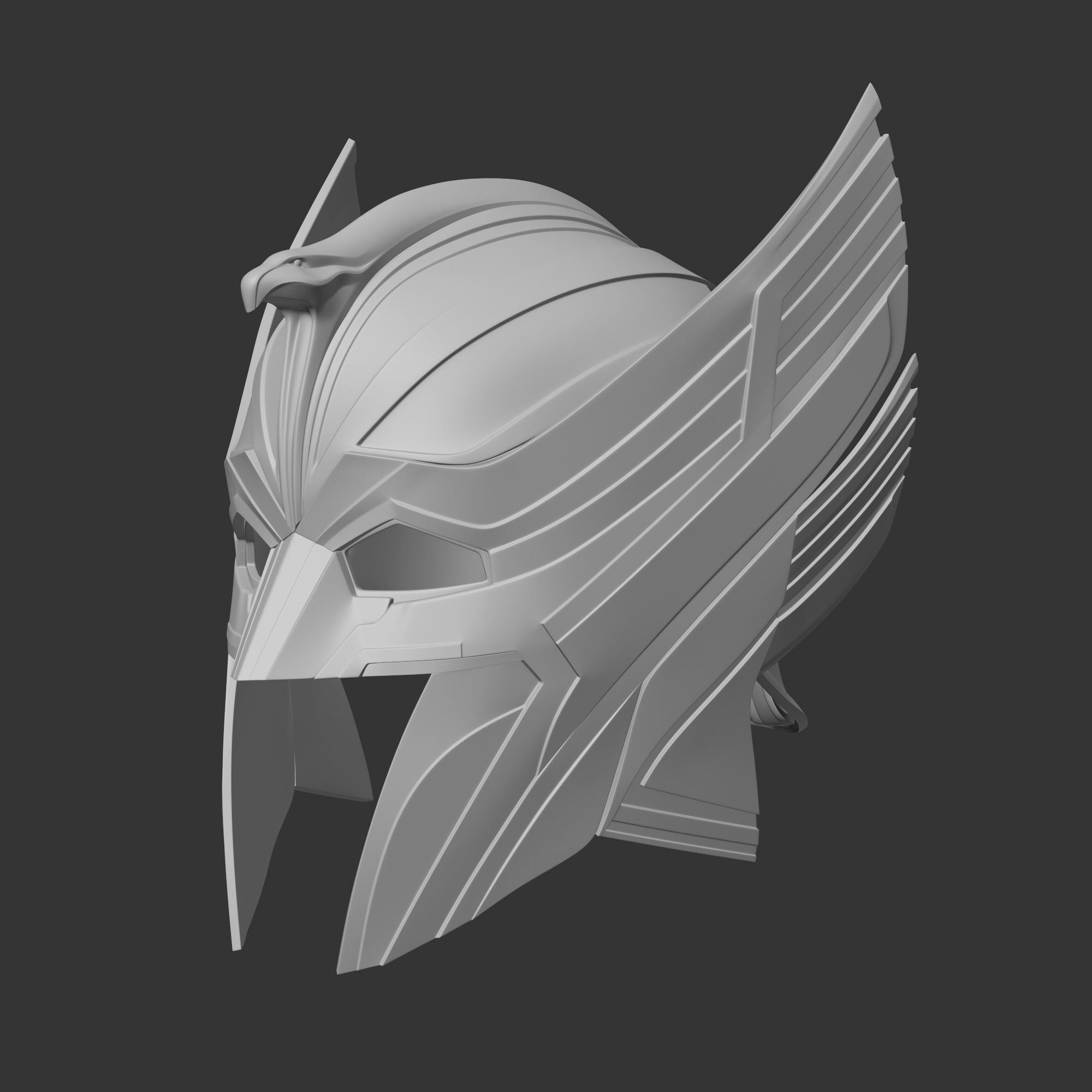 Thor Helmet From Thor Love and Thunder 3D FILE STL 3D model 3D ...