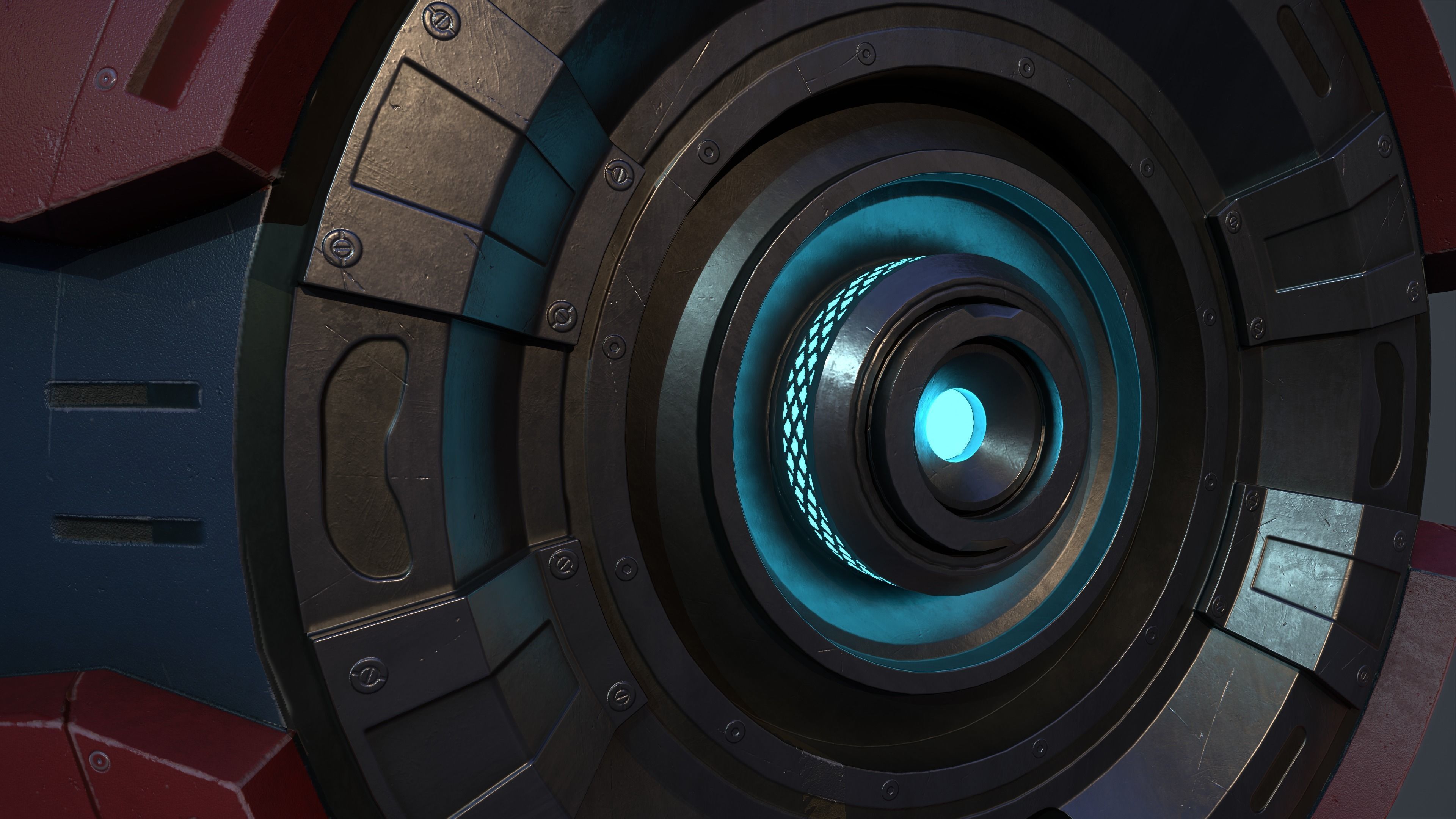 3D model Sci-Fi Military Sphere Robot Drone VR / AR / low-poly | CGTrader