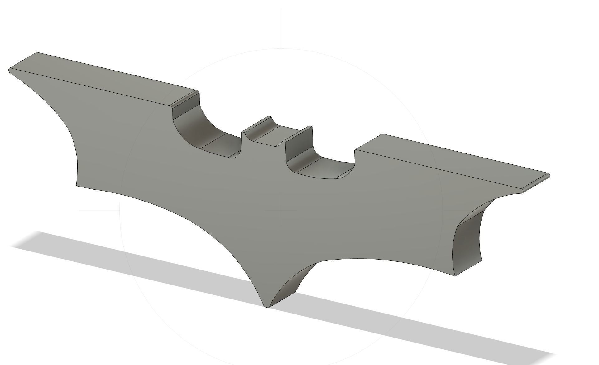 Batman Logo 3D Print 3D model 3D printable | CGTrader