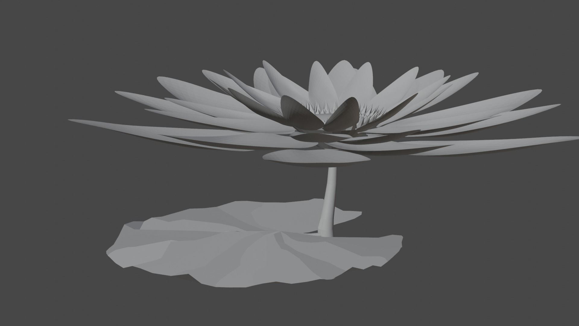 3D model lotus 3d model obj and blend VR / AR / low-poly | CGTrader