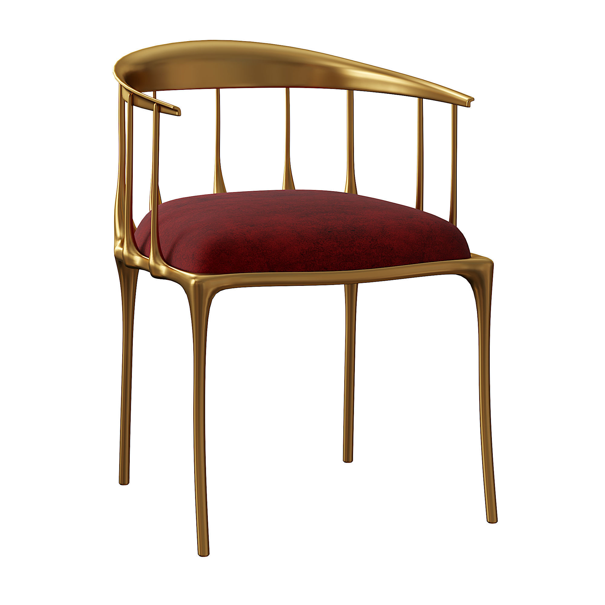 3D model Boca Do Lobo chair VR / AR / low-poly | CGTrader