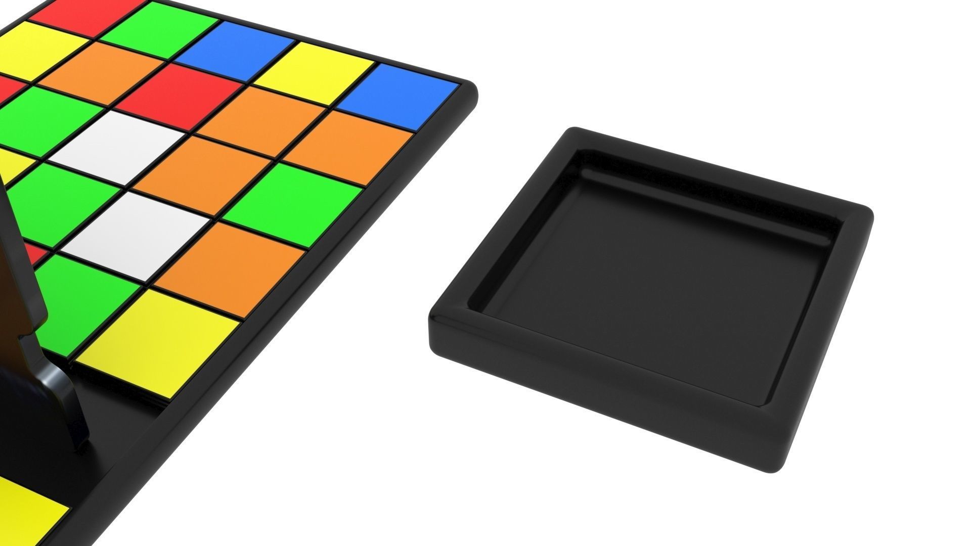 Rubiks Cube Racing Game 3D model | CGTrader