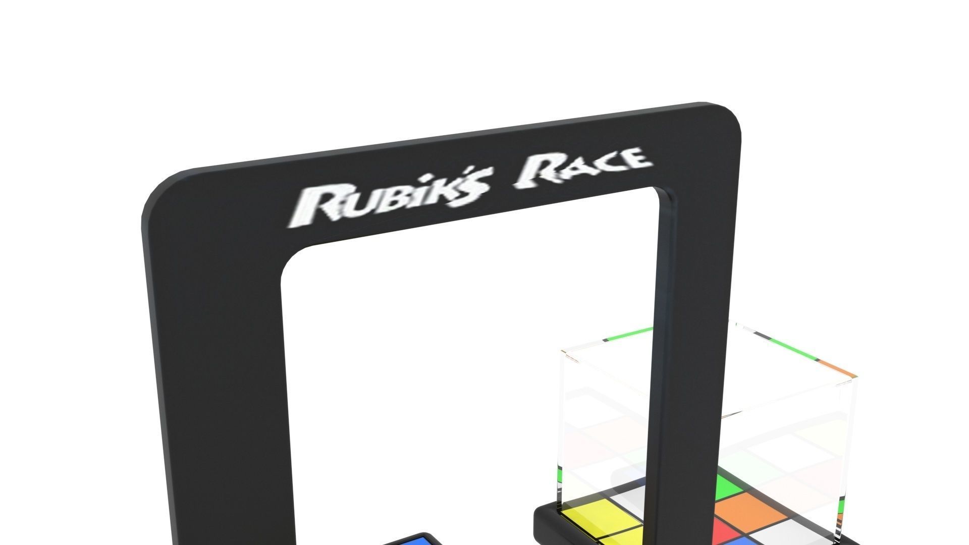 Rubiks Cube Racing Game 3D model | CGTrader